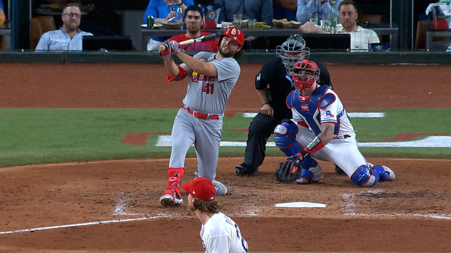 Alec Burleson cranks a solo home run | Curtain Call | 06/07/2023 | St ...