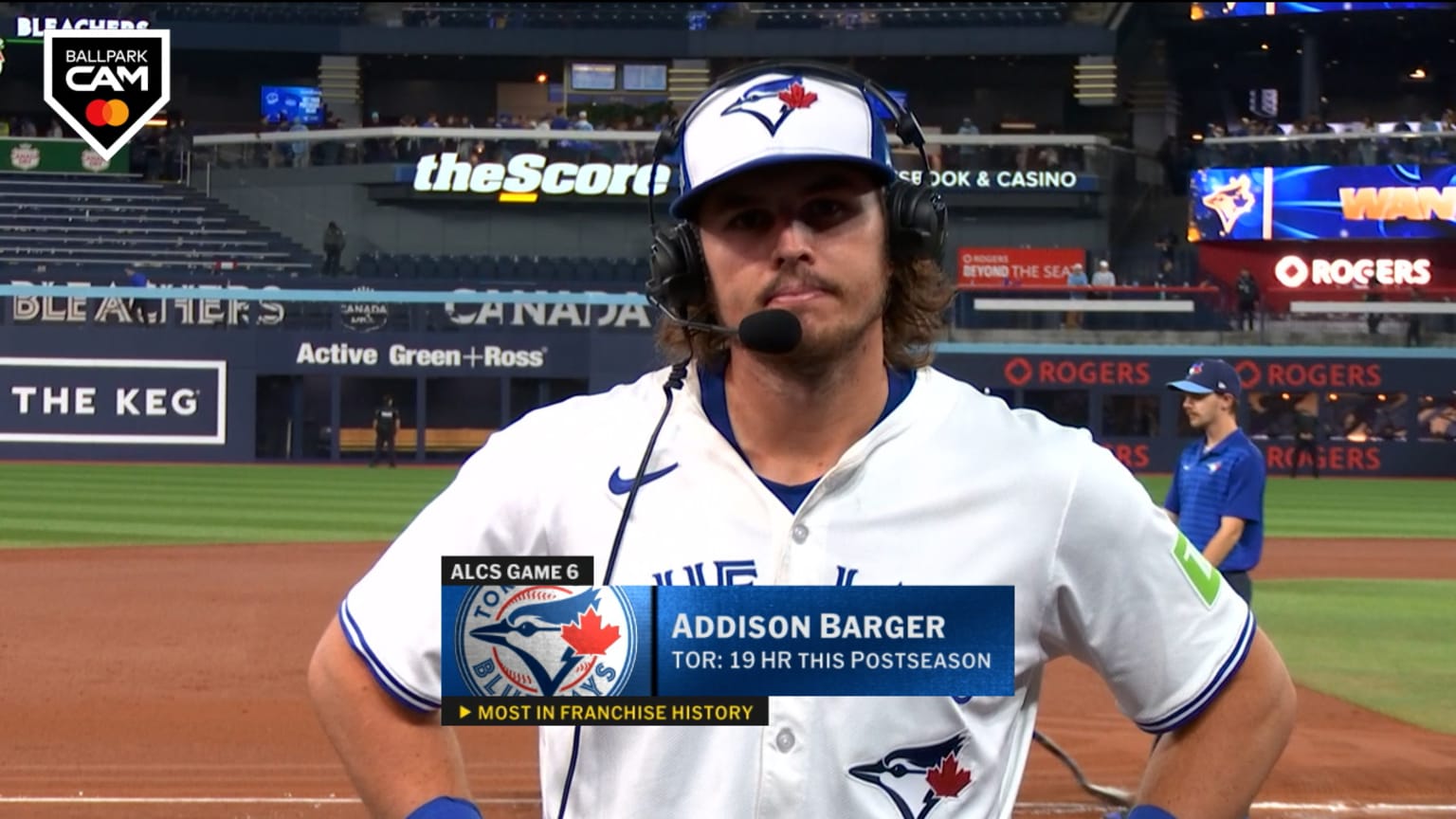 Addison Barger on his home run, forcing Game 7 | 10/20/2025 | MLB.com