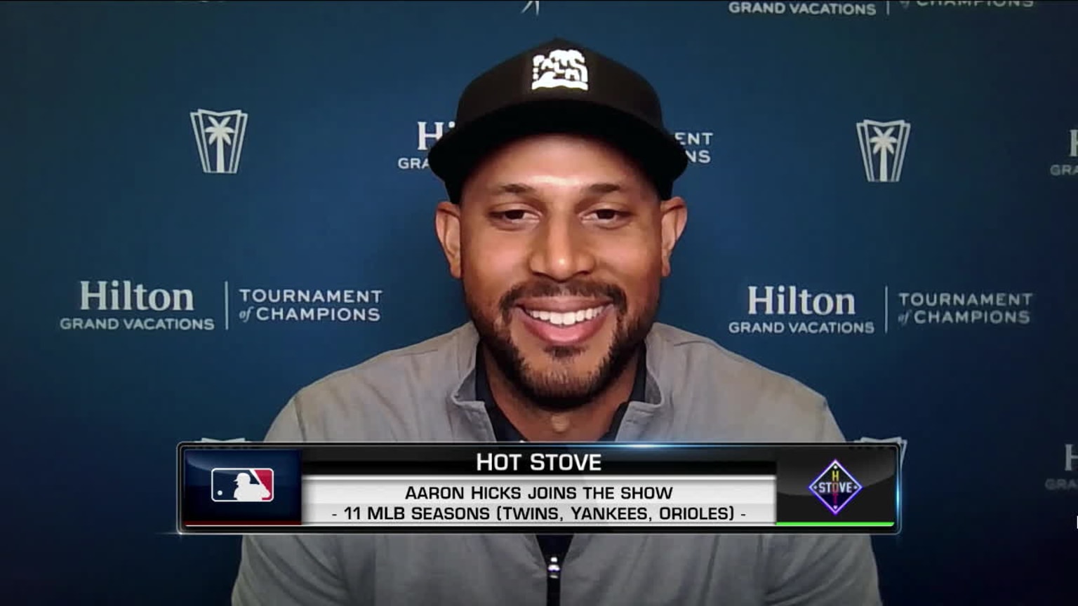 Aaron Hicks talks about his golf game, free agency | 01/16/2024 | Los ...