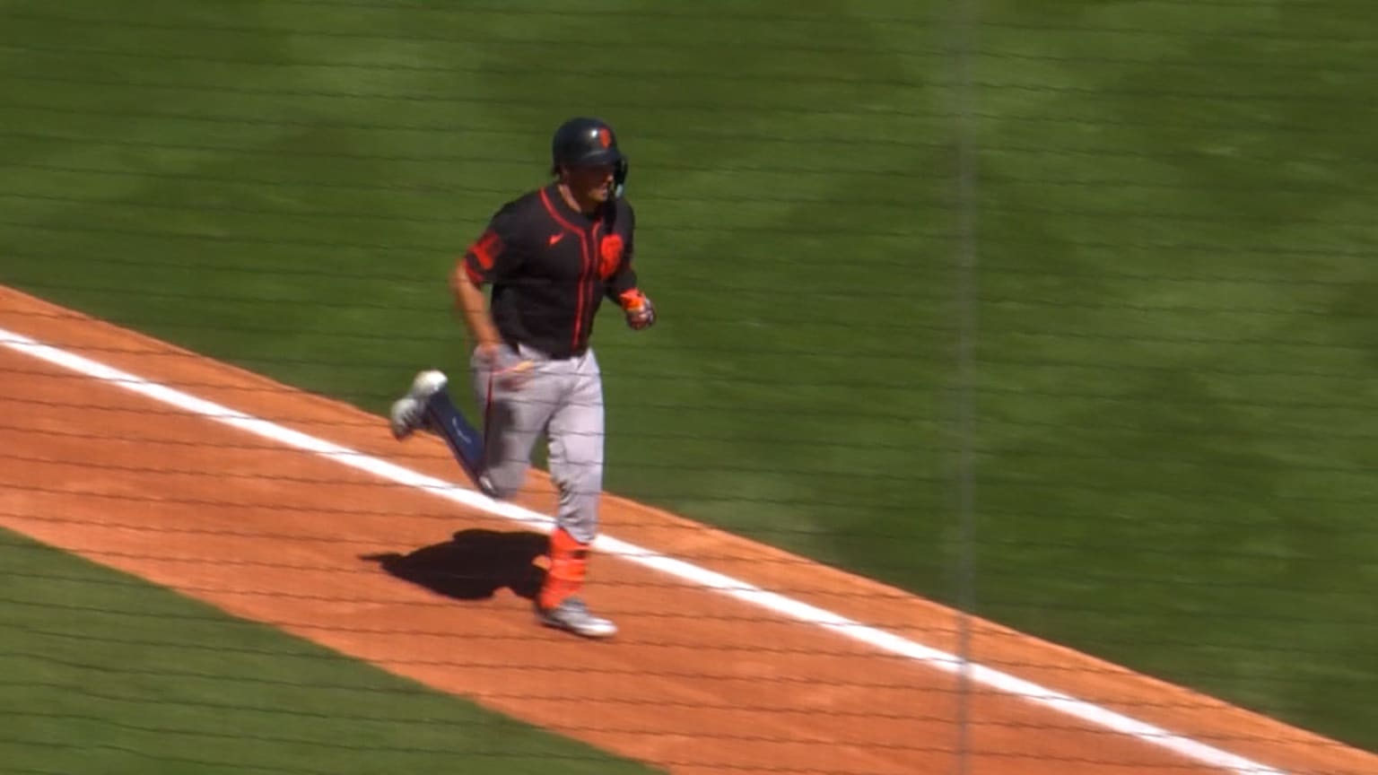 Casey Schmitt hits a solo home run to center field | 03/11/2024 | San ...