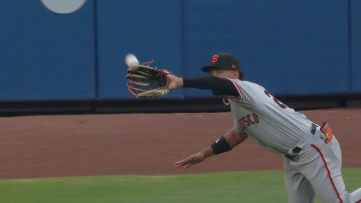 Luis Matos lays out to his right for a superb catch | 06/30/2023 | San ...