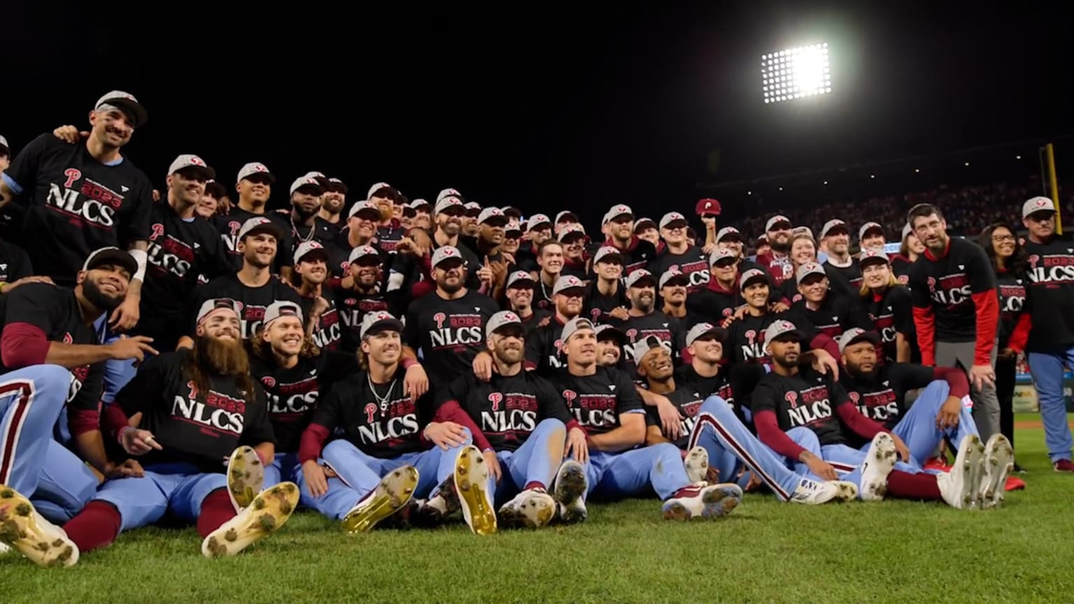 Phillies celebrate advancing to second straight NLCS | 10/13/2023 ...