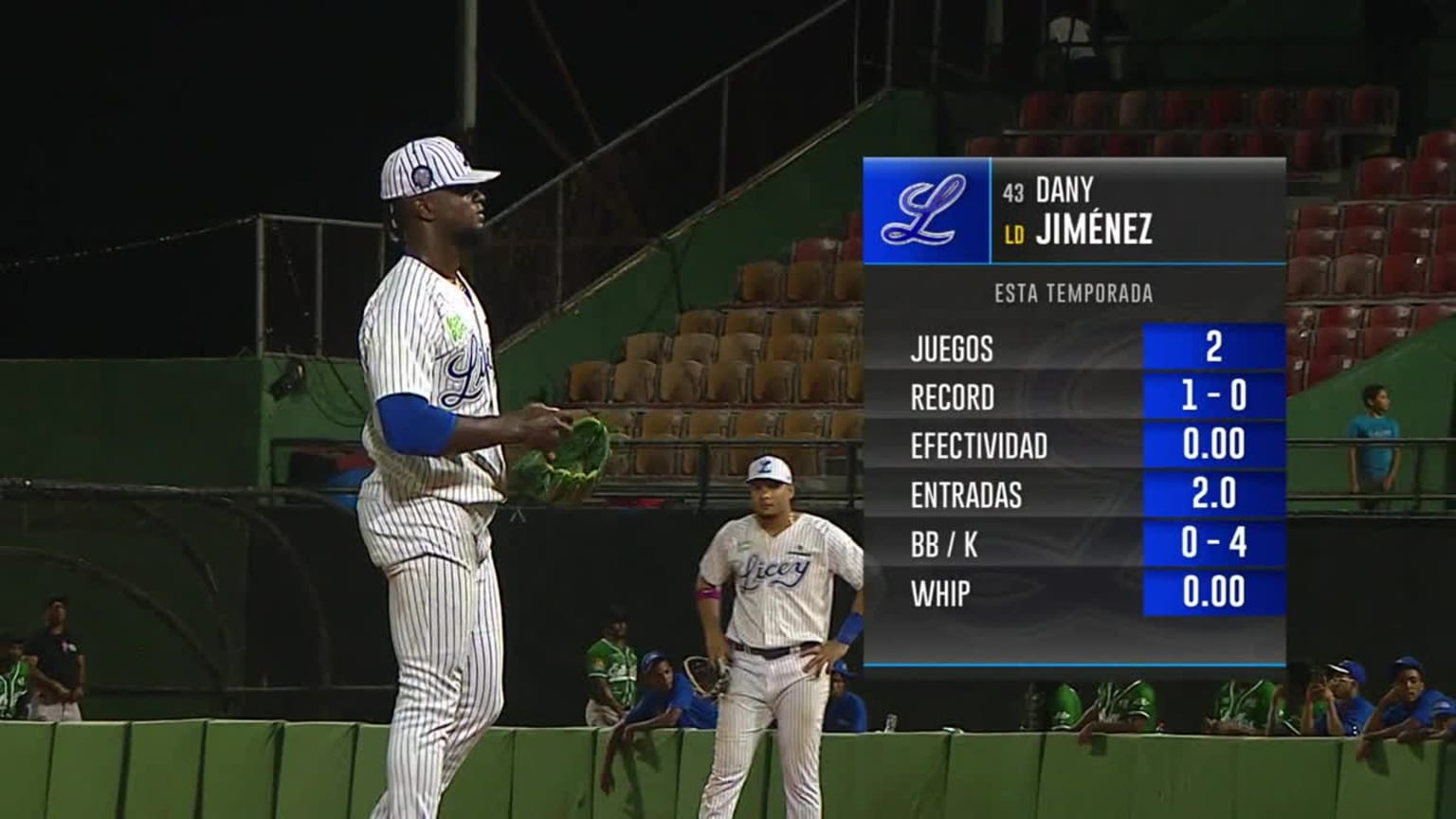 Dany Jiménez sale de un aprieto de en la 8va entrada | 29/10/2023 | Los ...