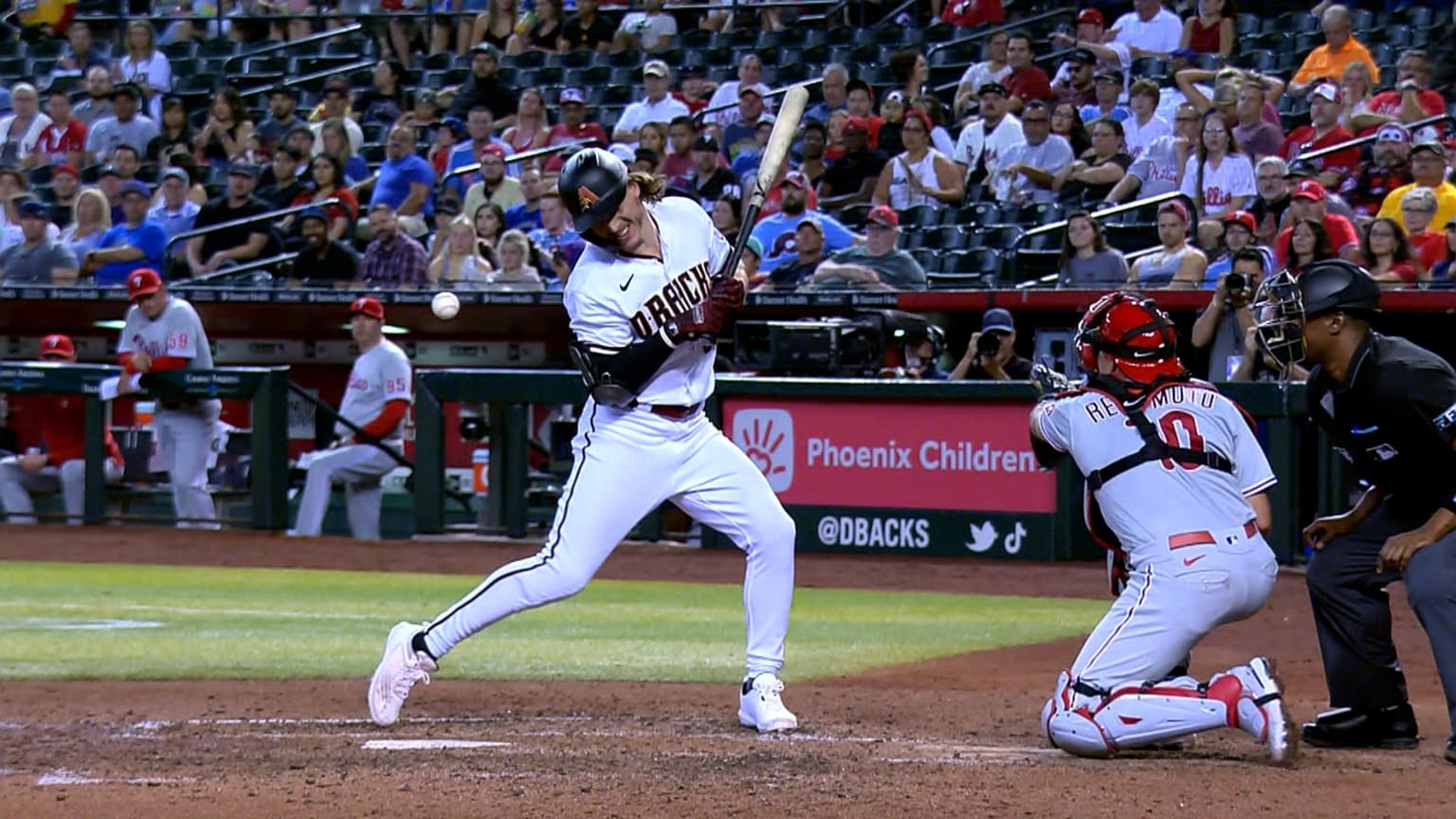 Jake McCarthy plates a run after being hit by a pitch | 08/29/2022 ...