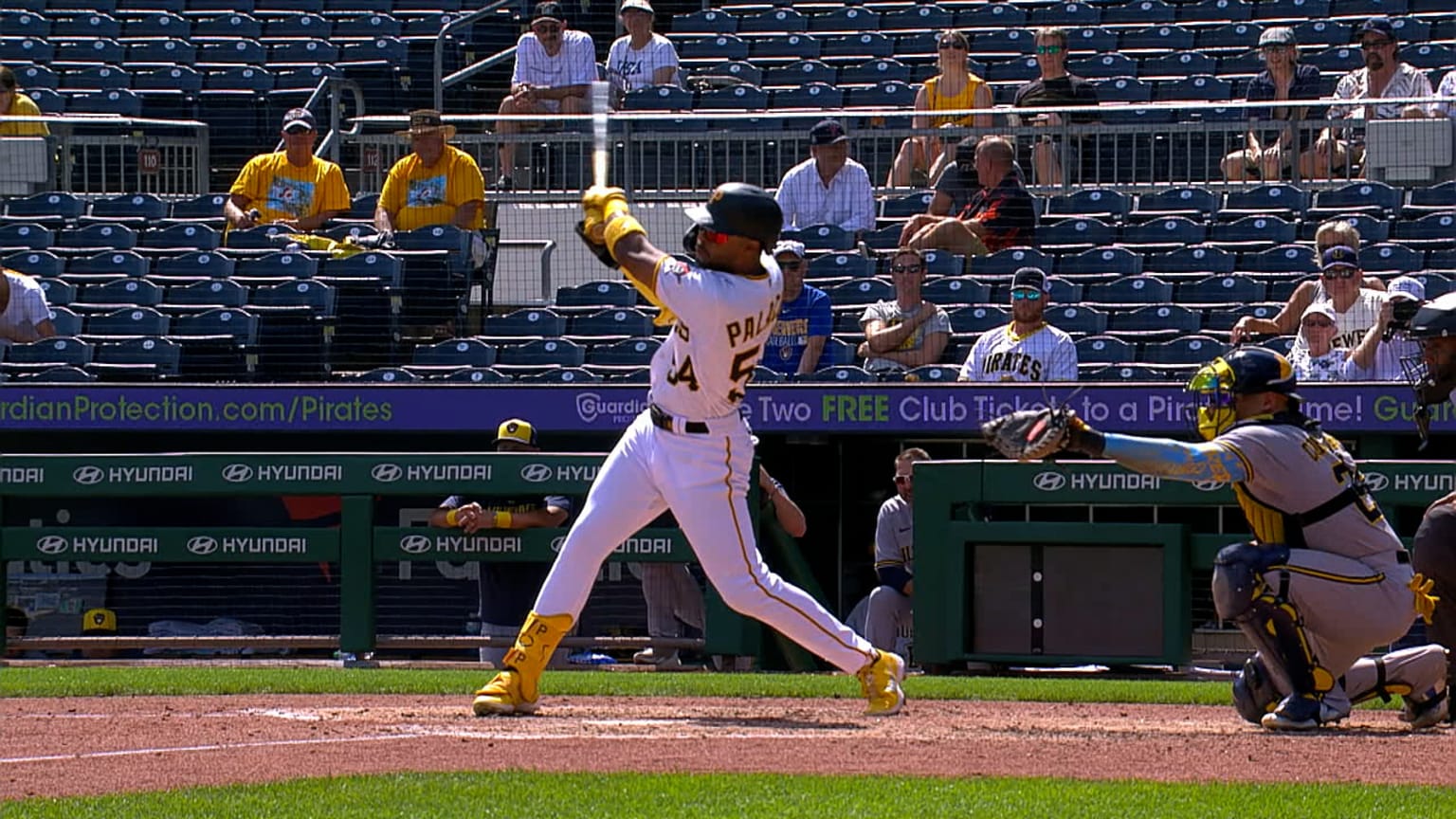 Joshua Palacios ties the game with an RBI single | 09/06/2023 ...