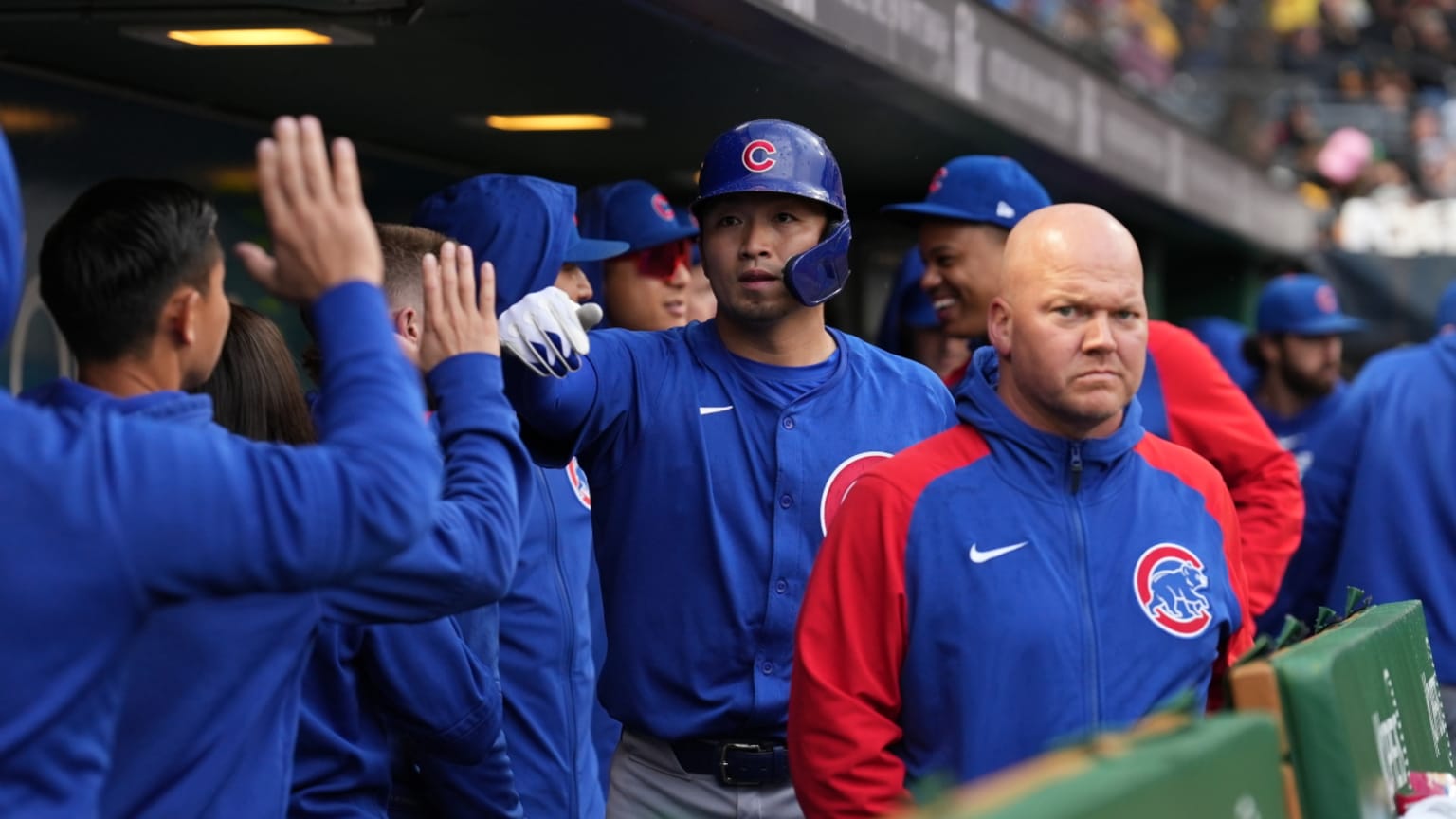 Michael Busch's RBI walk | 05/11/2024 | Chicago Cubs