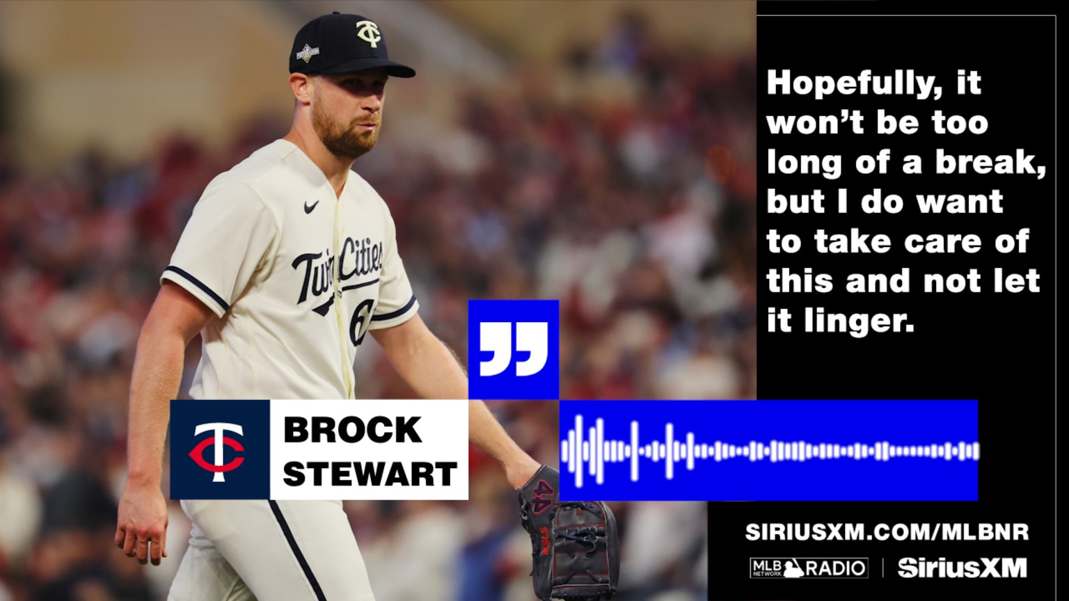 Brock Stewart on his injury on MLB Network Radio | 05/08/2024 ...