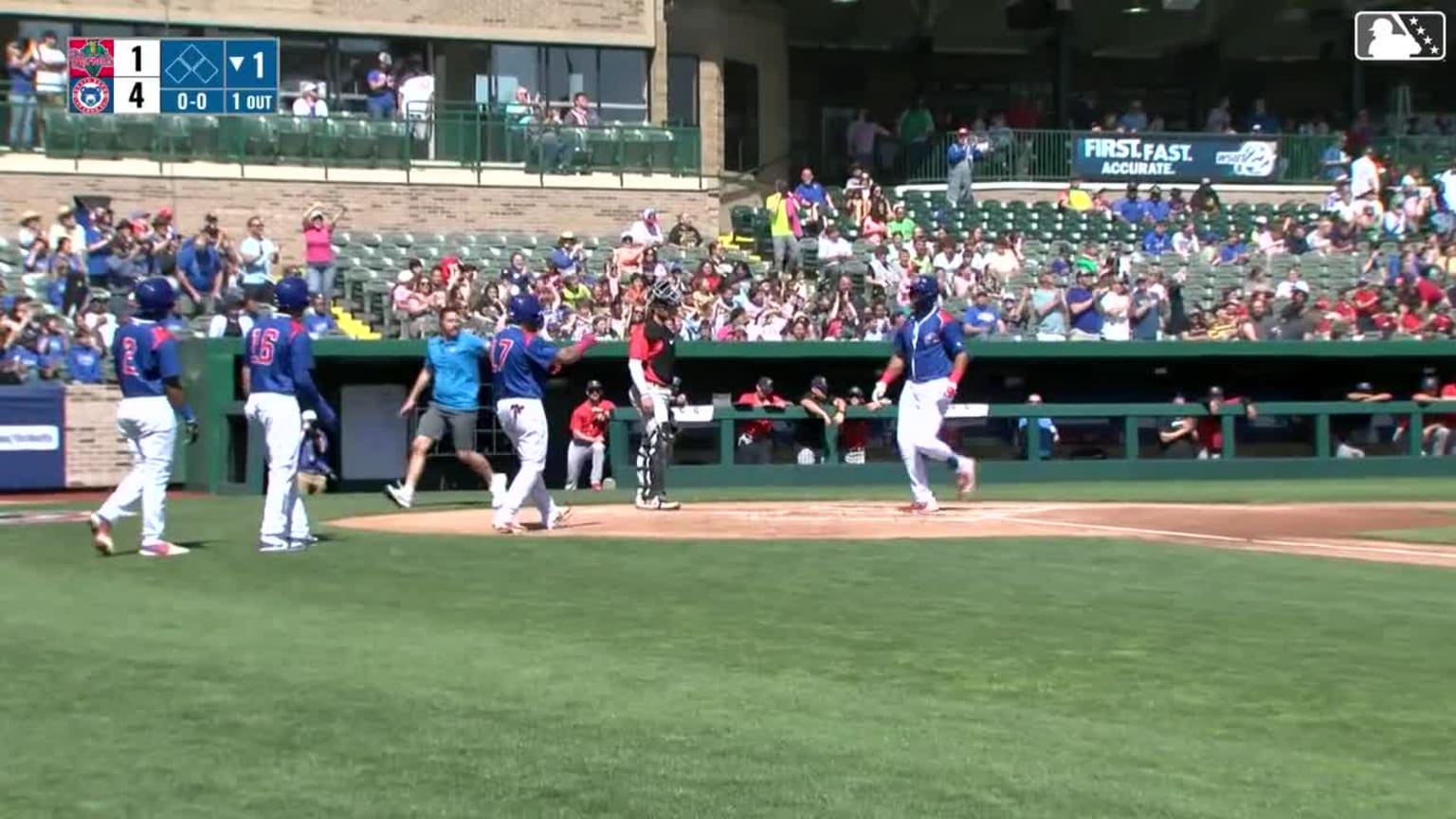 Felix Stevens' grand slam | 05/08/2024 | Chicago Cubs