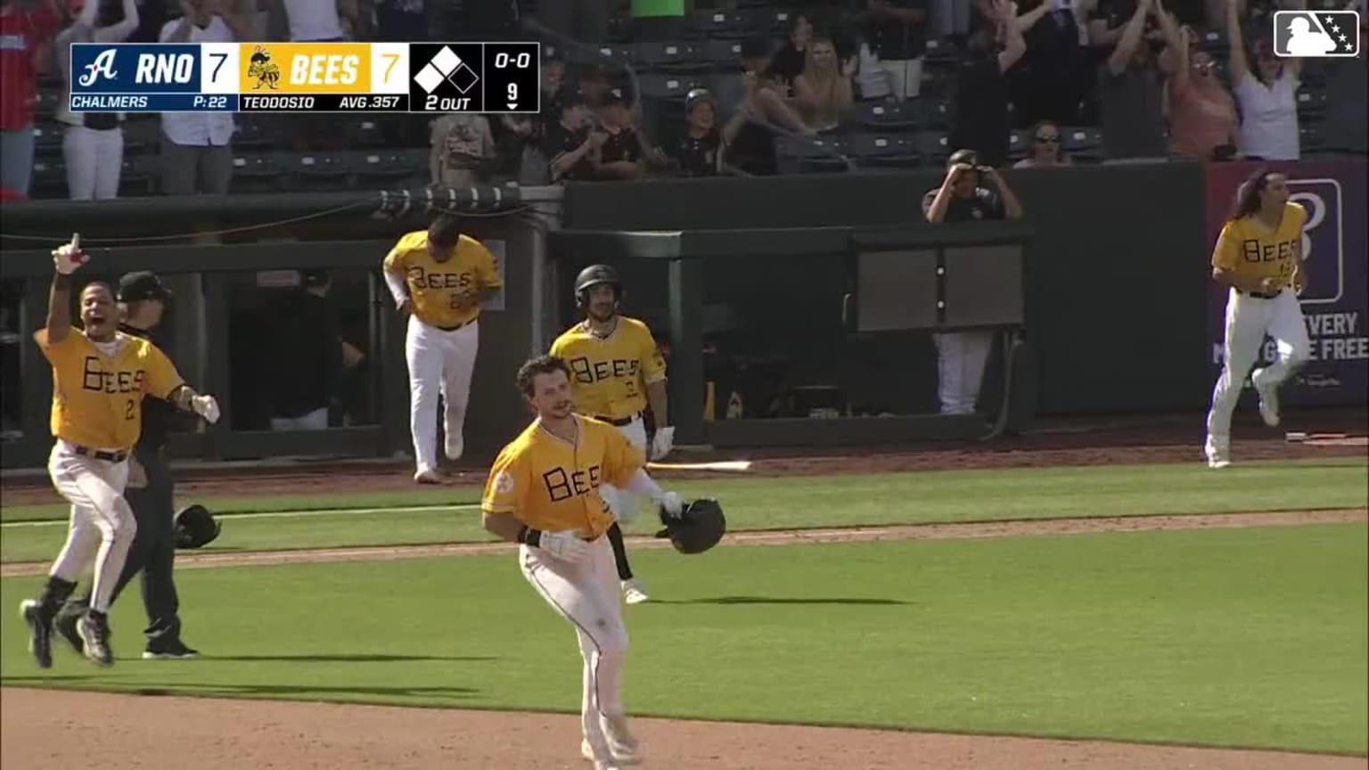 Bryce Teodosio's walk-off single | 04/20/2024 | MLB.com