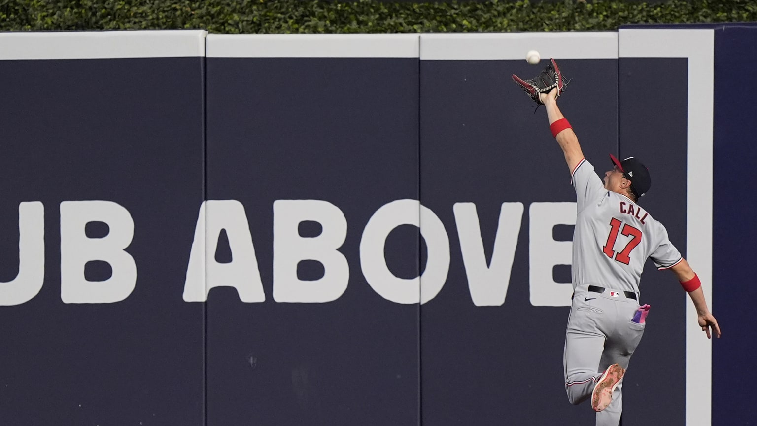 Alex Call makes running catch, completes double play | 04/28/2024 | MLB.com