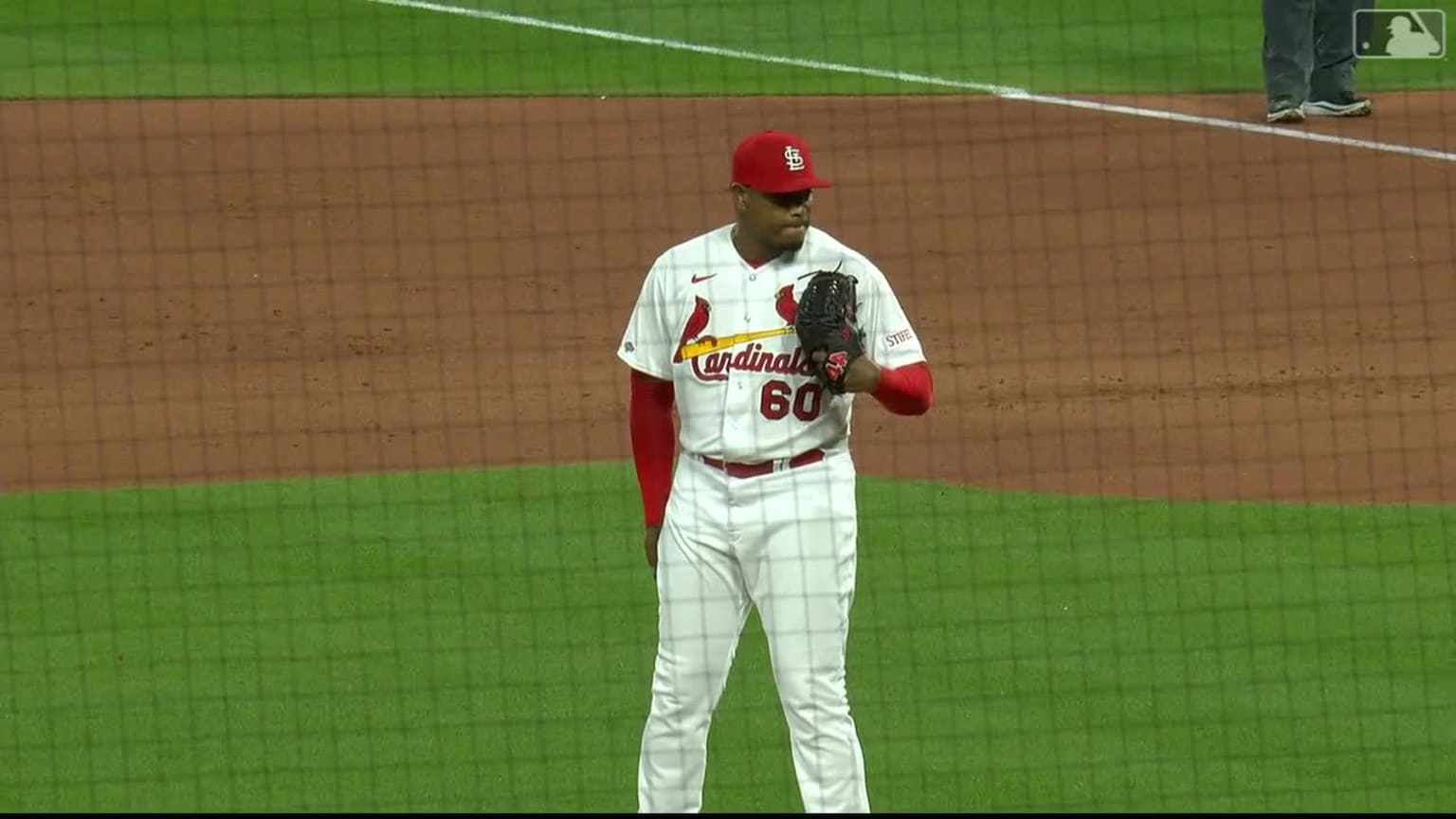 Pitcher Guillermo Zuñiga makes his MLB debut | 05/02/2023 | St. Louis ...