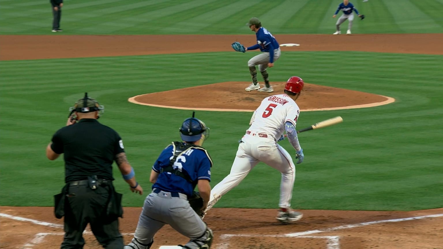 Justin Wrobleski makes an athletic catch | 16/05/2026 | Los Dodgers de ...