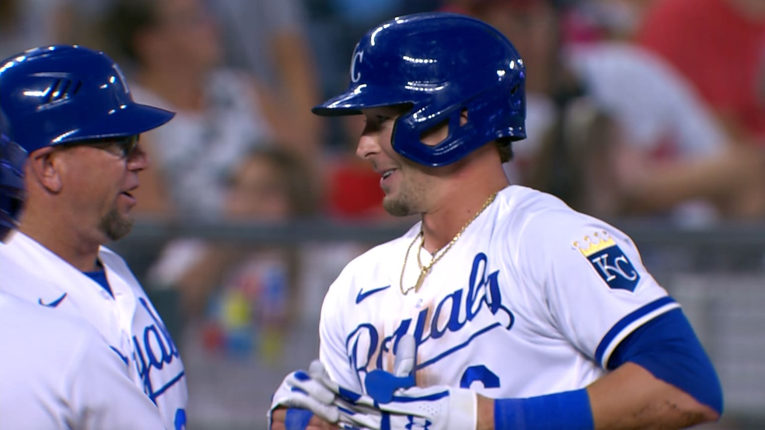 Drew Waters triples to center field, Isbel scores | 07/29/2023 | Kansas ...