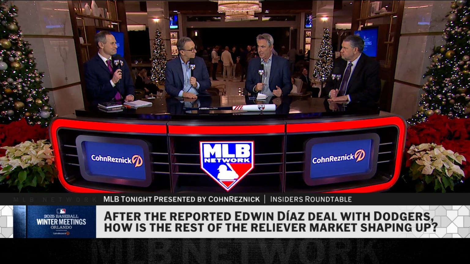 Insiders Roundtable from Day 2 of Winter Meetings | 12/10/2025 | MLB.com