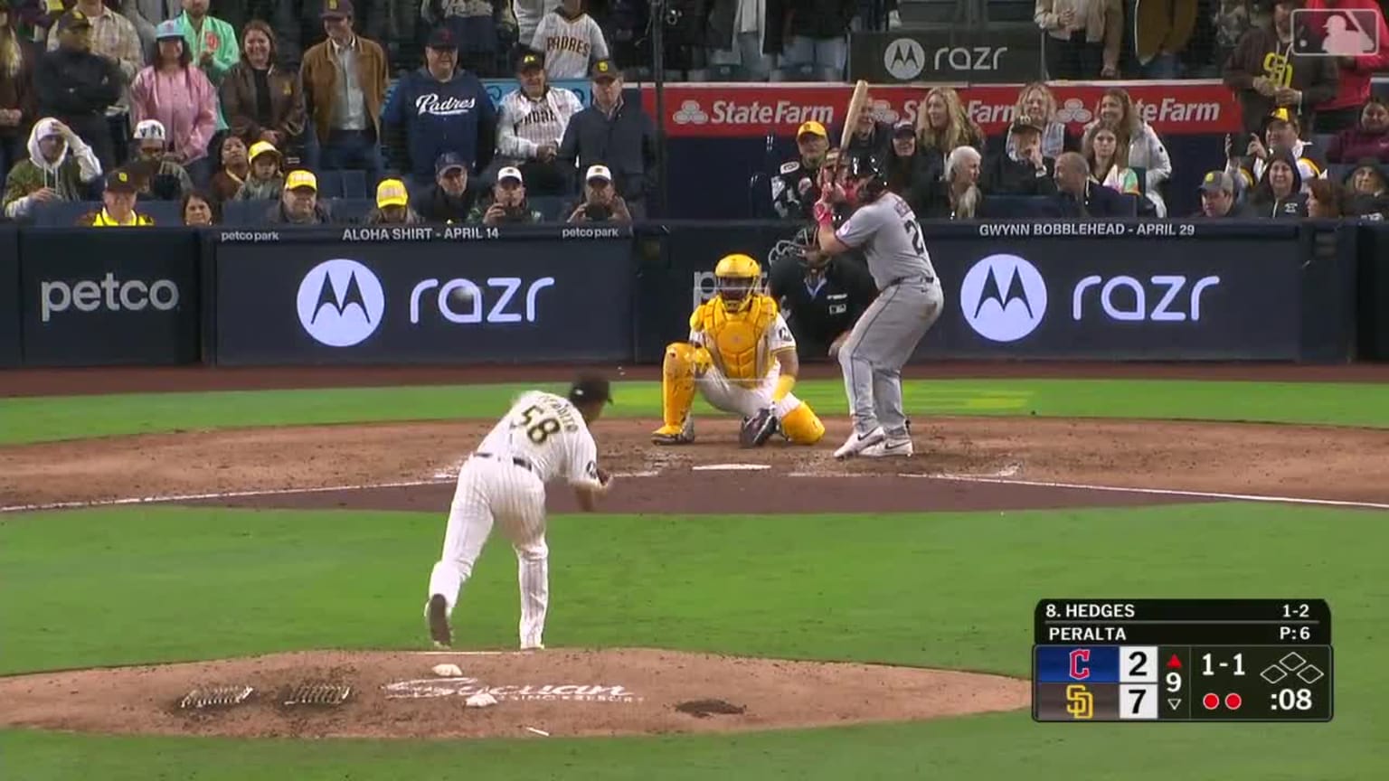 Wandy Peralta notches final out | 03/31/2025 | San Diego Padres