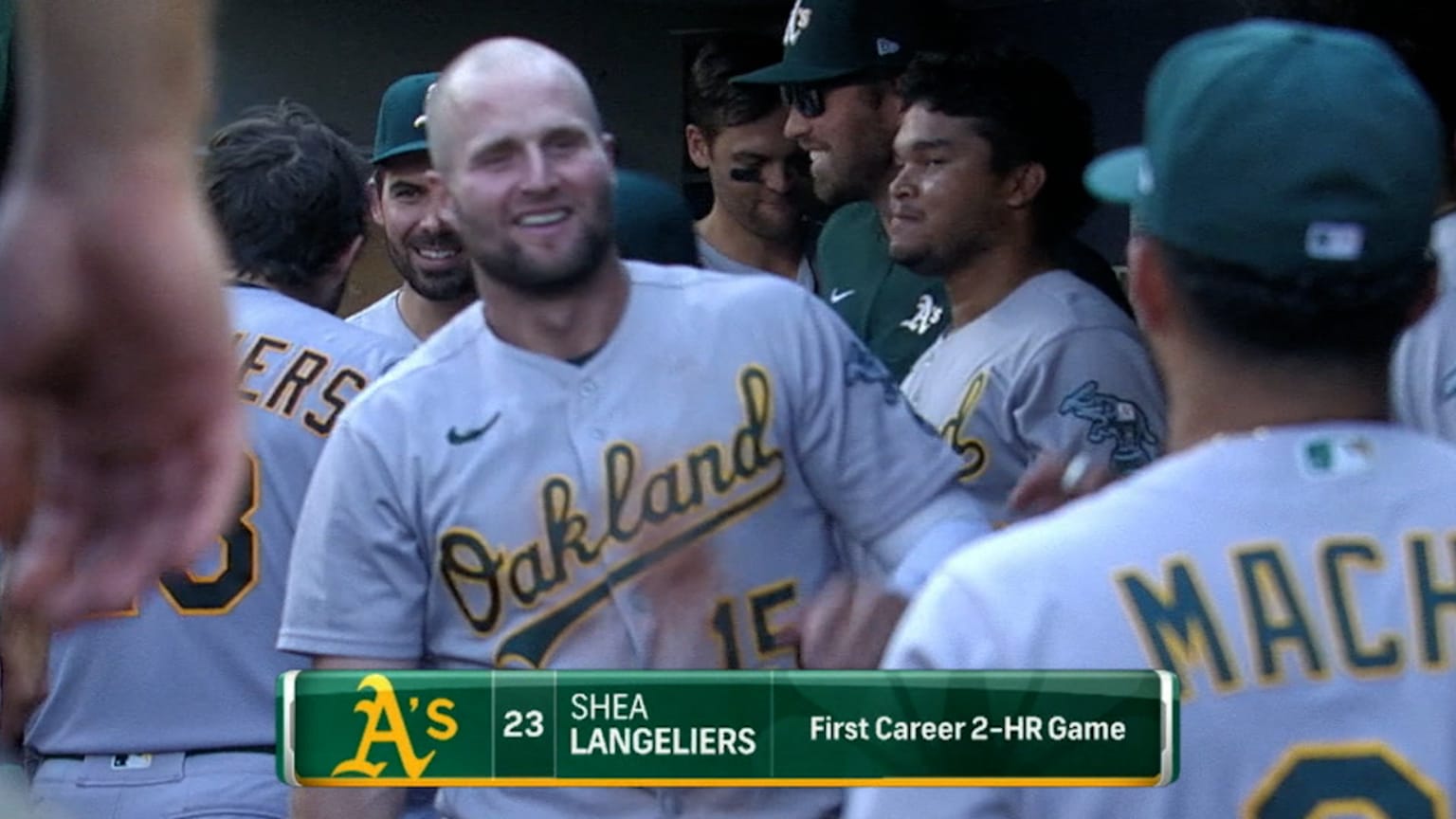 Shea Langeliers belts two homers against Mariners | 10/02/2022 | Athletics