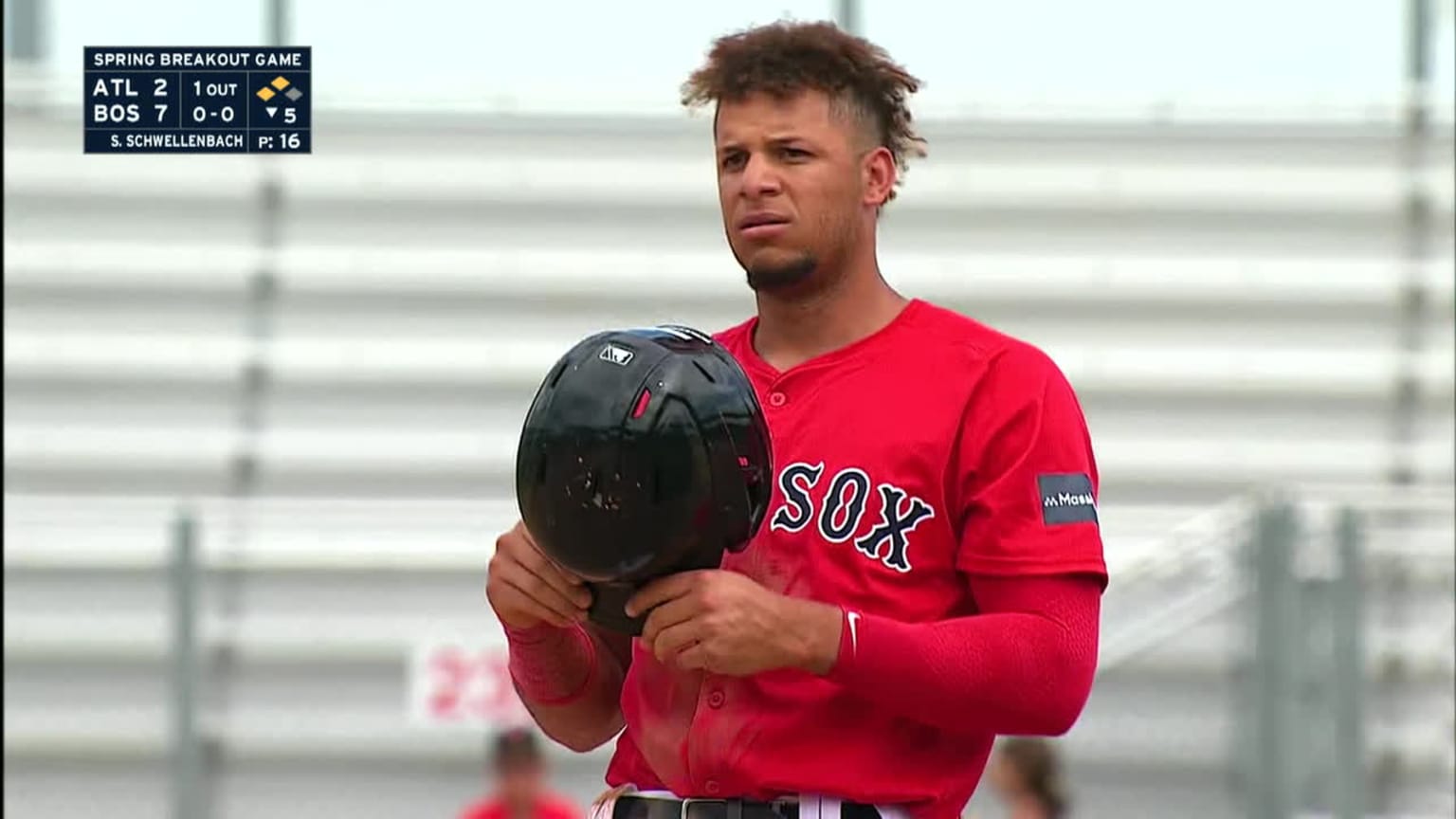 Red Sox No. 14 prospect Allan Castro's RBI single | 03/16/2024 | Boston ...