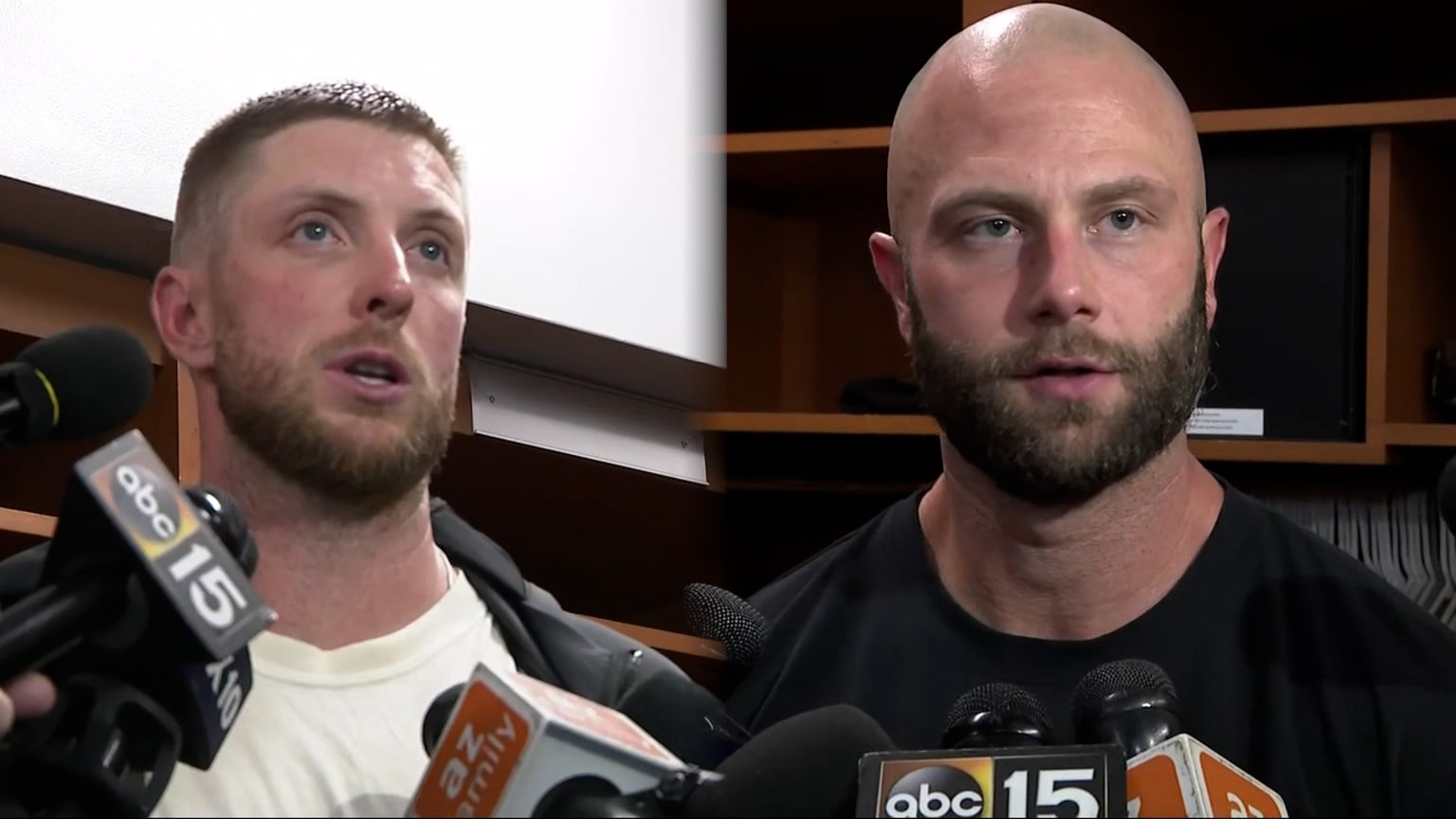 Lovullo, Kelly, Carroll, Walker react to Game 2 loss | 10/17/2023 ...