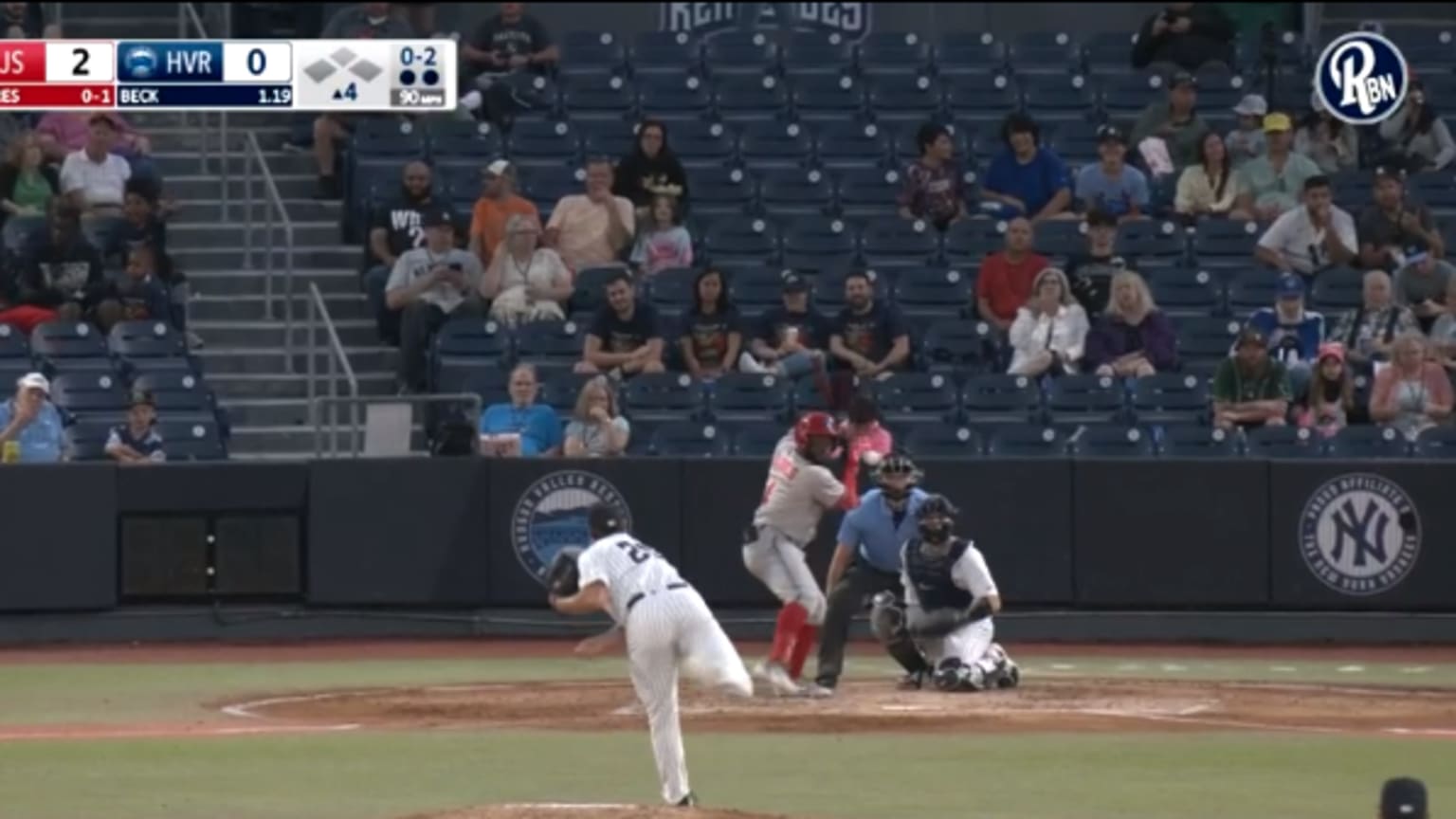 Yankees prospect Brendan Beck's fifth strikeout | 08/08/2023 | MLB.com