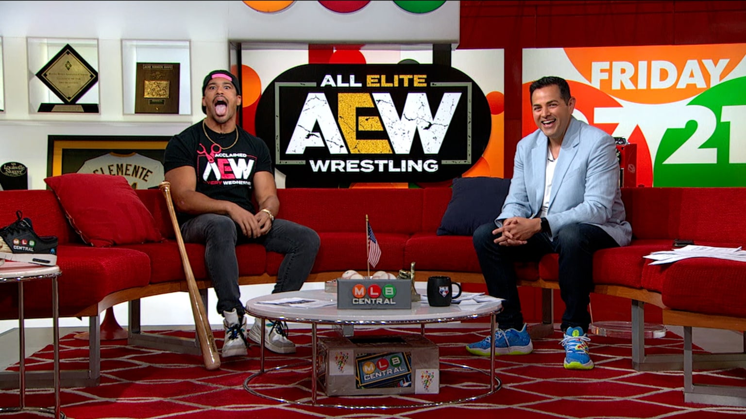 Anthony Bowens talks AEW, Giants, more on MLB Central | 07/21/2023 ...