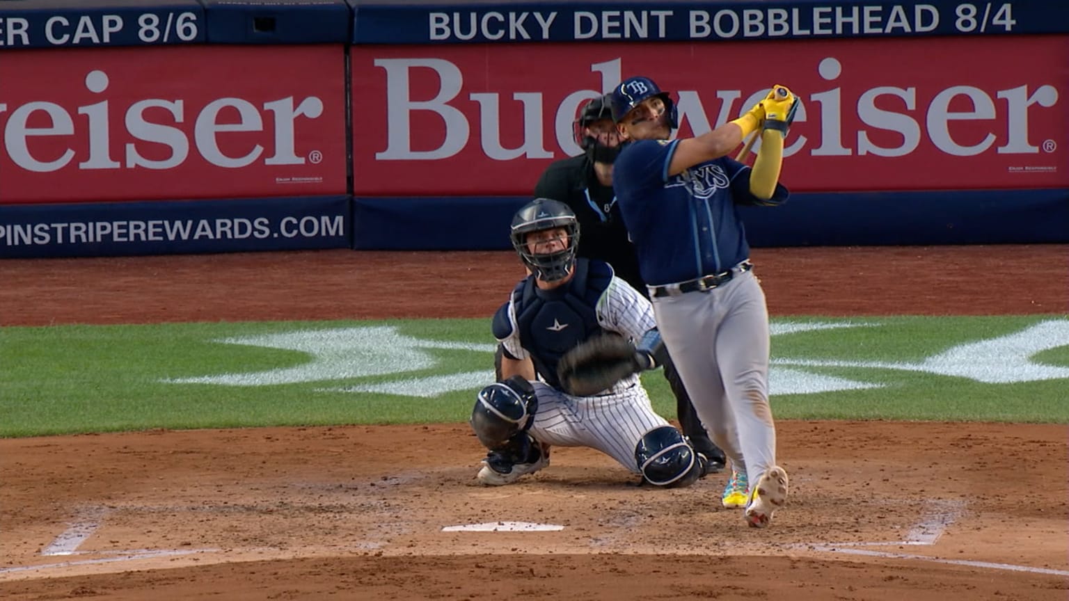 Isaac Paredes drills a solo home run to left field | 07/31/2023 | Tampa ...