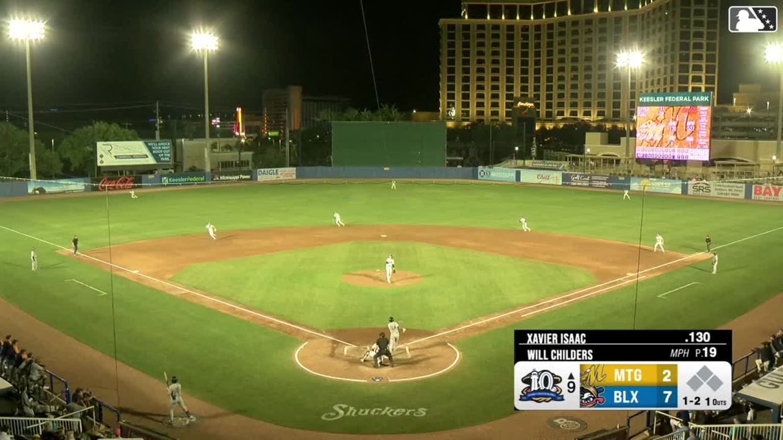 Xavier Isaac's first home run of the season | 04/25/2025 | Tampa Bay Rays