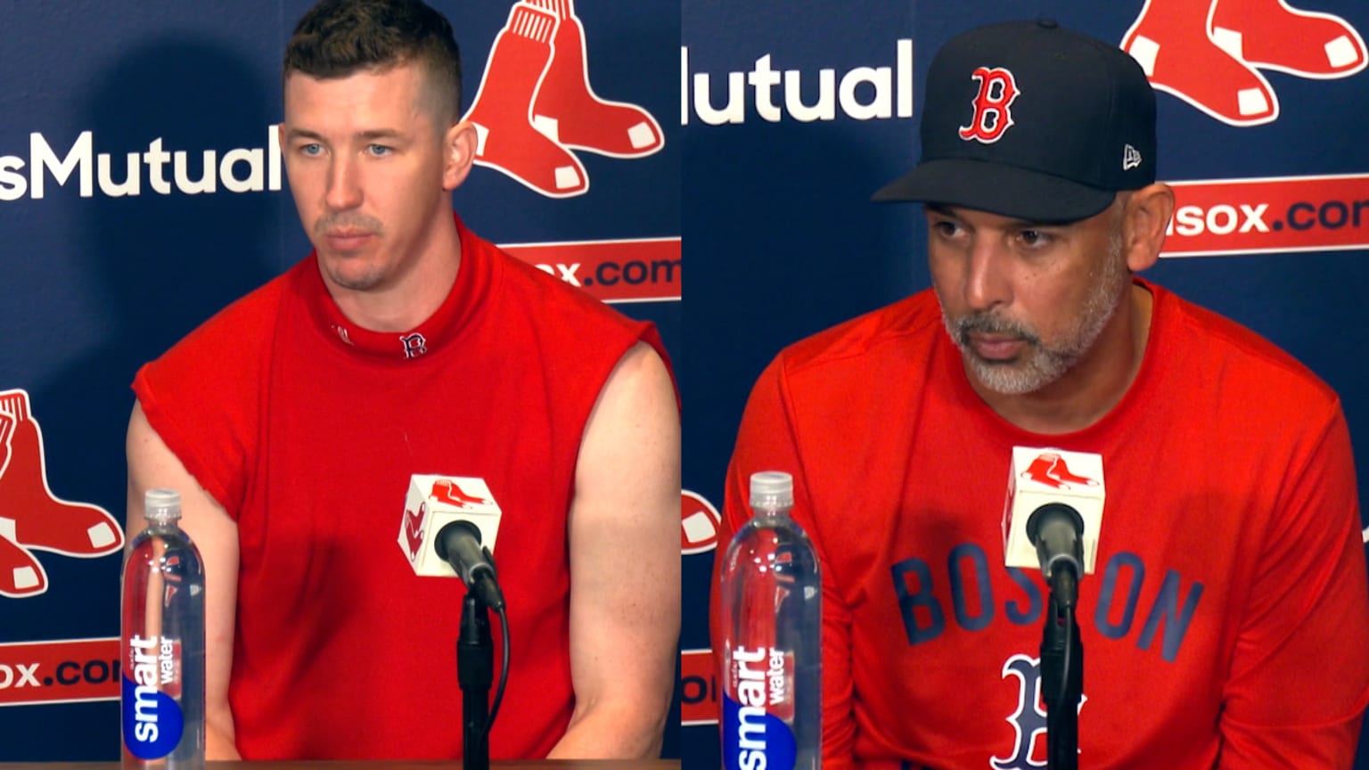 Walker Buehler and Alex Cora on their ejections | 05/20/2025 | MLB.com