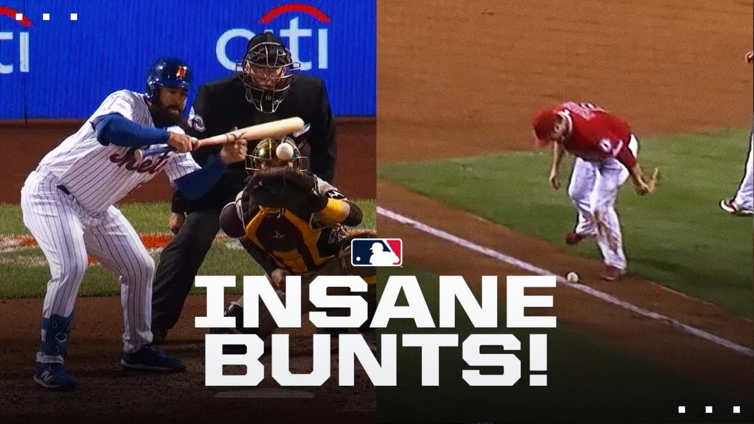 9 minutes of incredible bunts! | 04/18/2024 | MLB.com