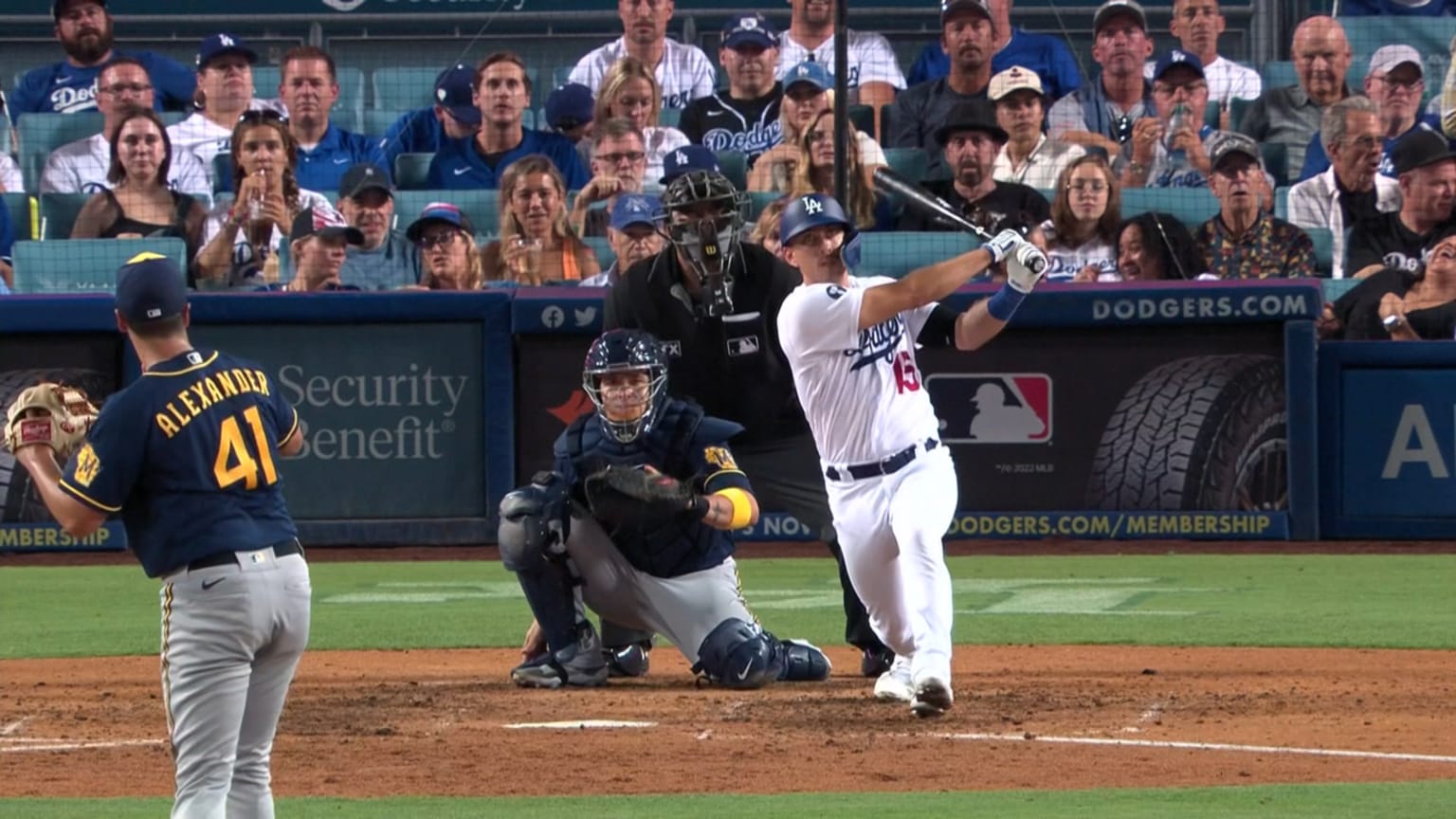 Austin Barnes suma 2 con HR en el 6to | 24/08/2022 | Los Dodgers de Los ...