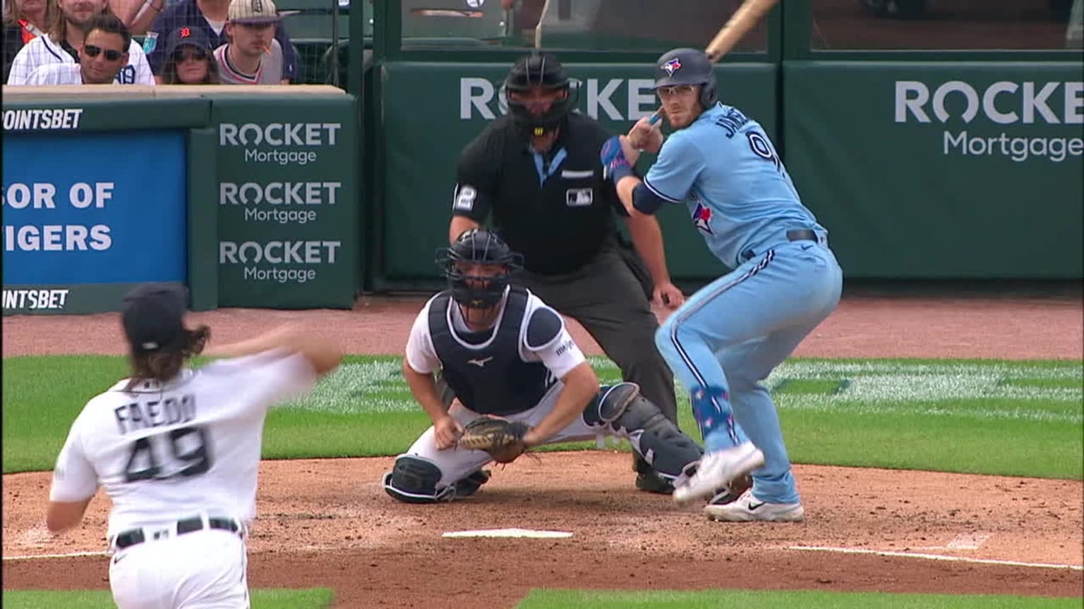 Danny Jansen smacks a two-run double to left-center | 07/07/2023 ...