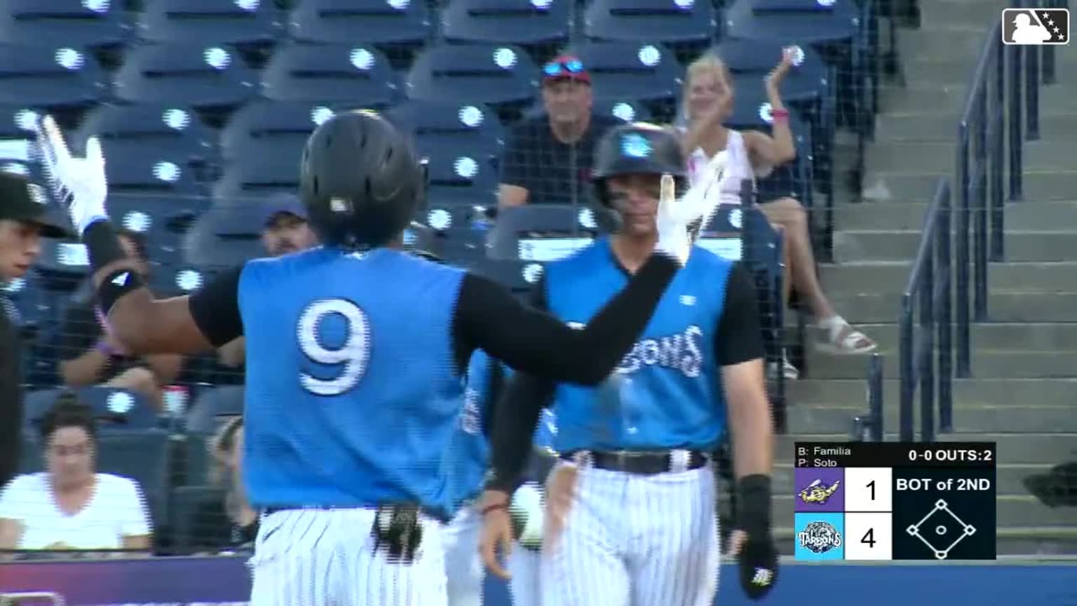 Roderick Arias slugs a home run | 06/08/2024 | New York Yankees