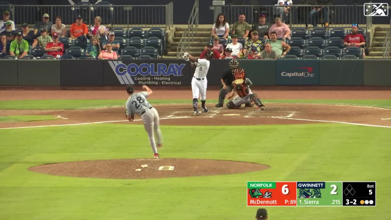 Chayce McDermott logs his ninth and final K | 07/23/2023 | MLB.com