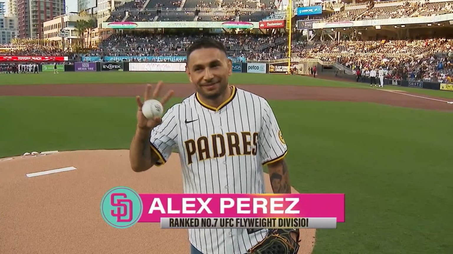 4/25/25 Ceremonial First Pitch | 04/25/2025 | San Diego Padres