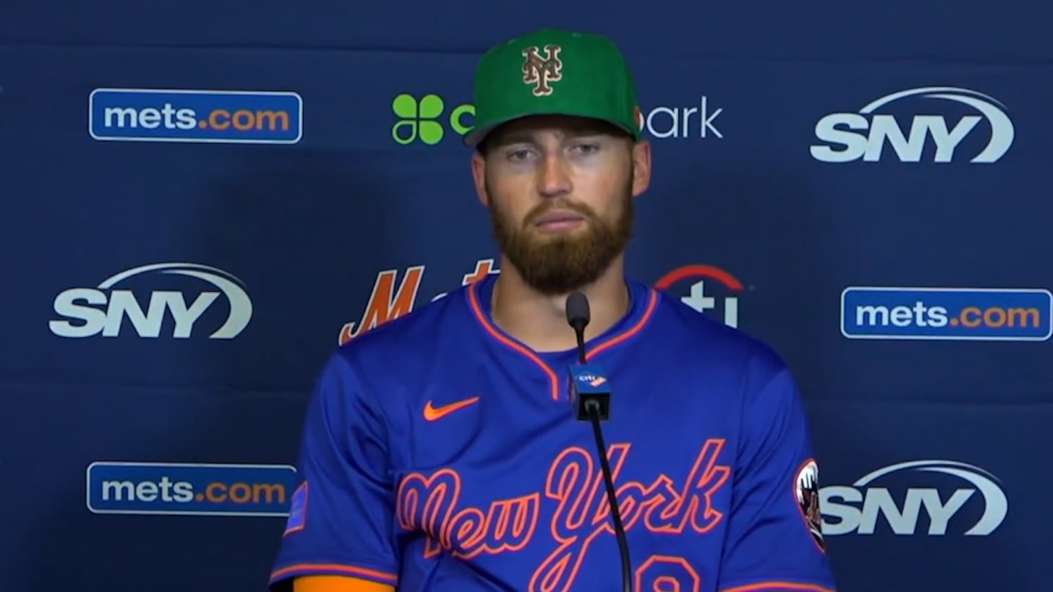 Brandon Nimmo gives update on knee, looking ahead | 03/17/2025 | New ...