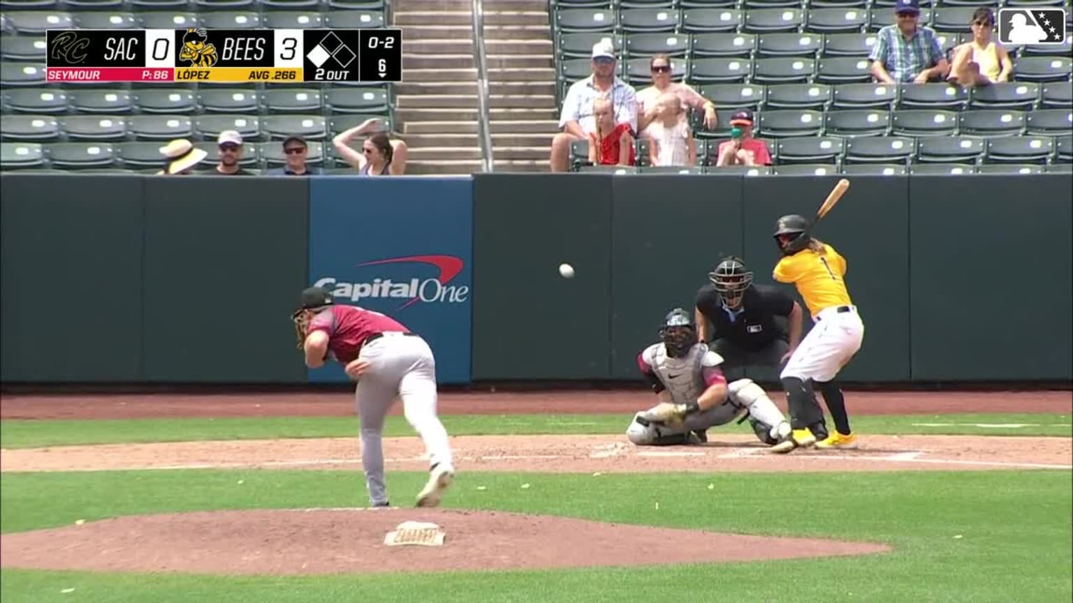 Carson Seymour logs his sixth strikeout | 07/14/2024 | San Francisco Giants