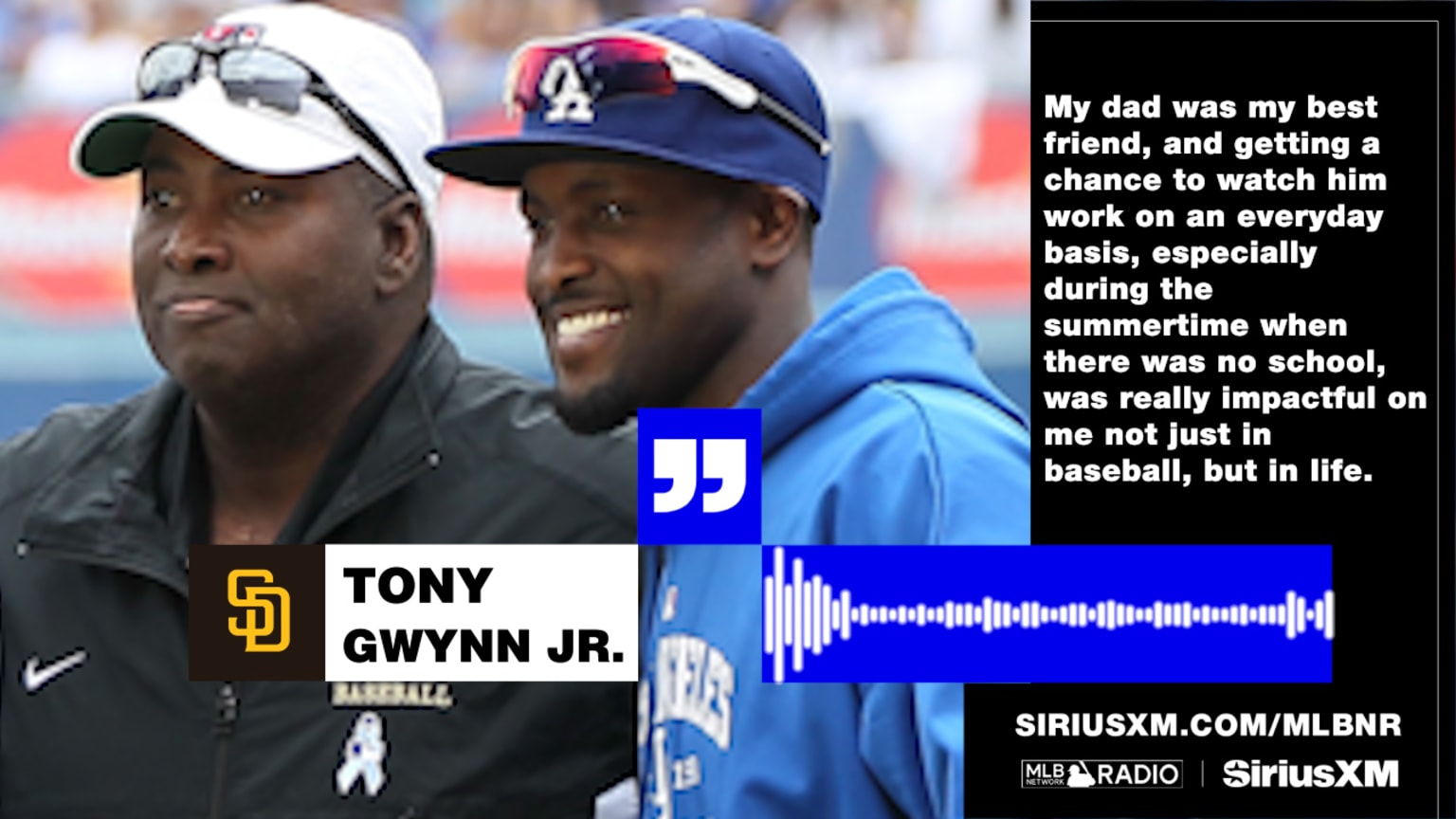 Tony Gwynn Jr. reflects on his father's legacy | 06/17/2024 | MLB.com