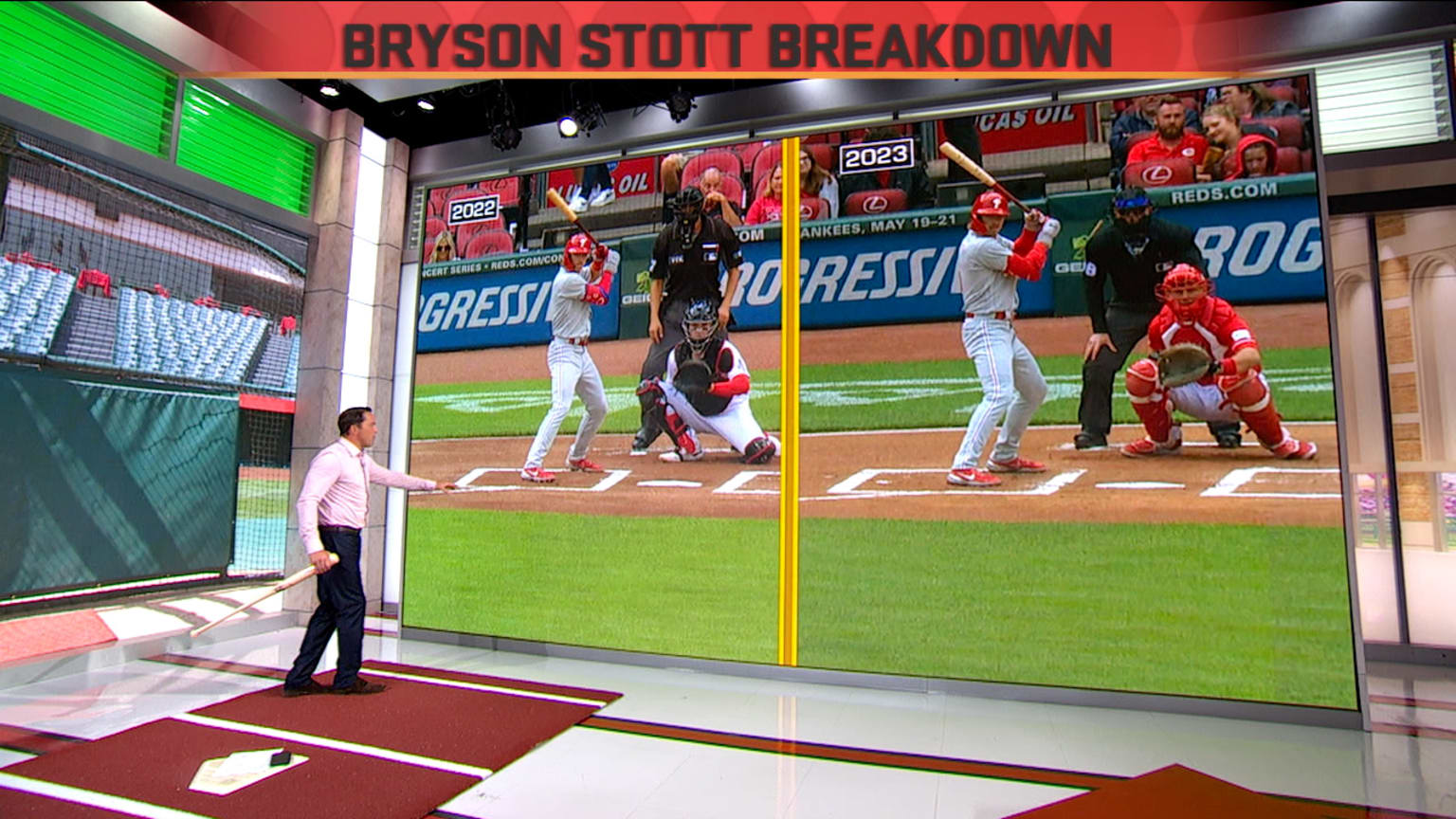 DeRosa dives into Stott's changes at the plate | 04/17/2023 | Seattle ...