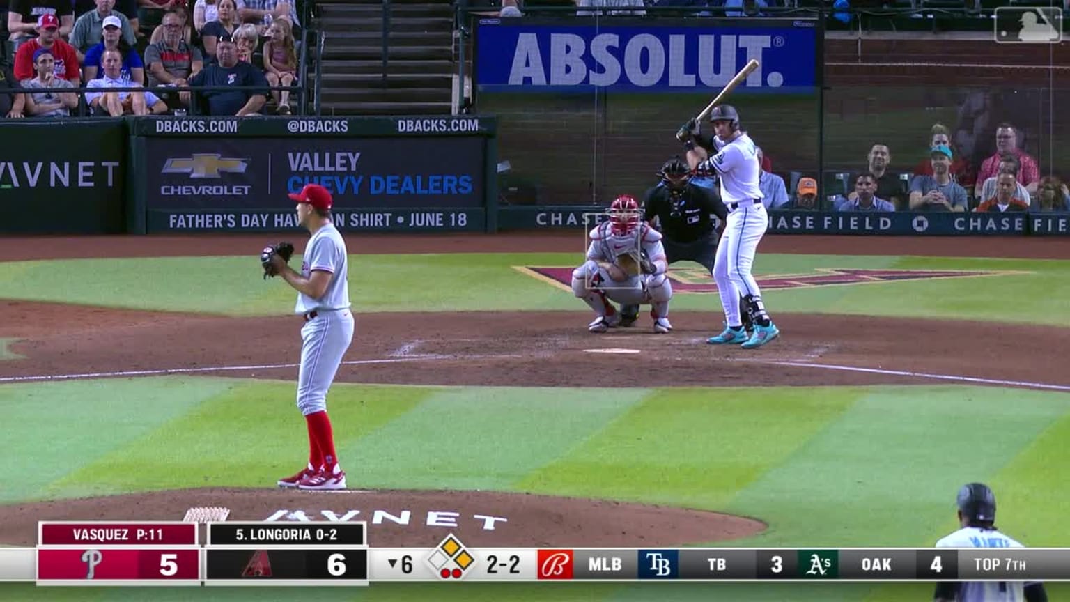 Evan Longoria pega jonrón de tres carreras | 12/06/2023 | Los Astros de ...