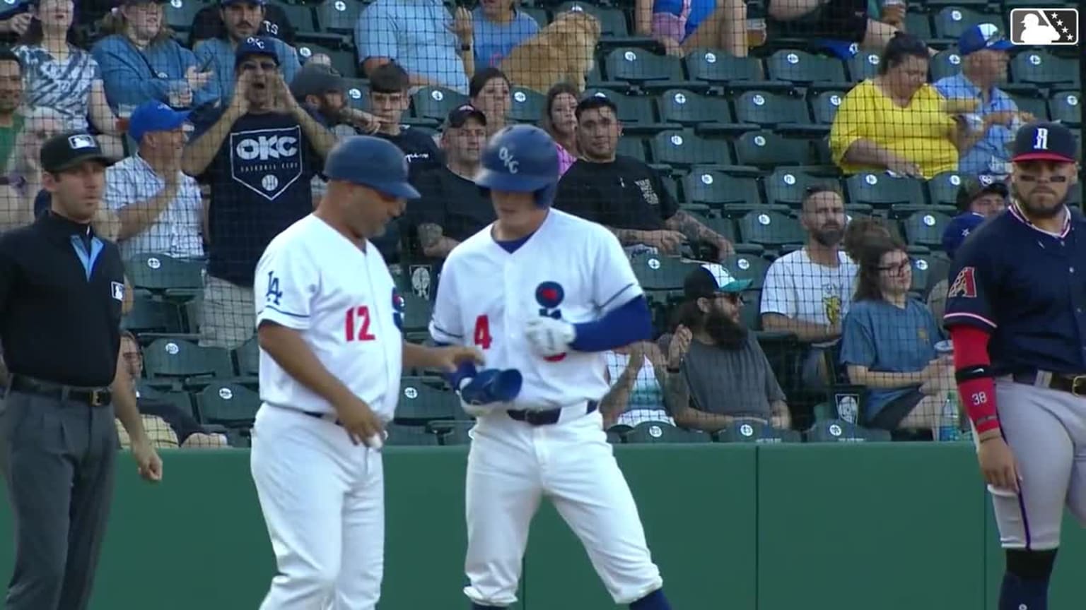 Austin Gauthier hits a two-run triple | 05/22/2024 | Los Angeles Dodgers