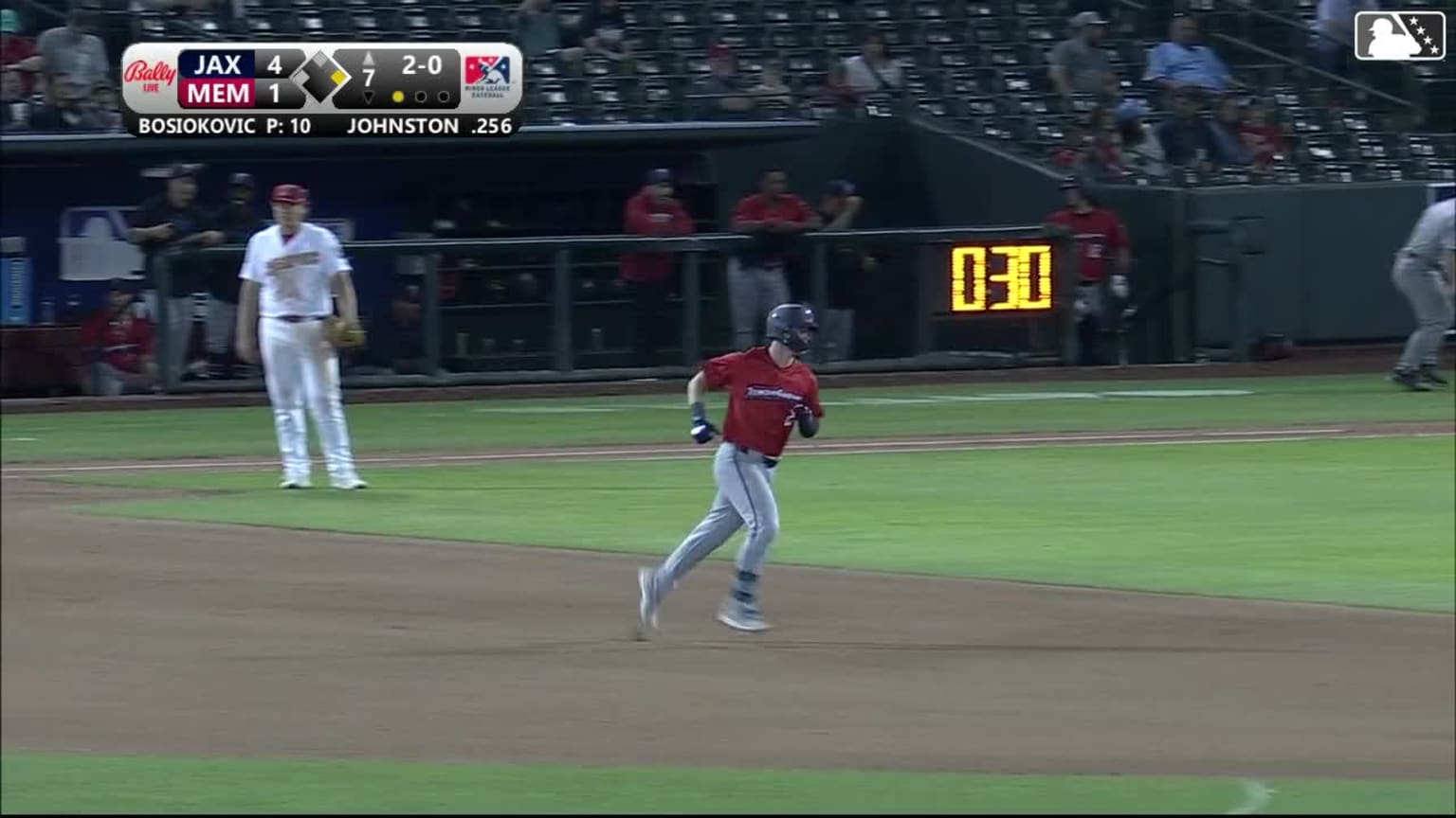 Troy Johnston's first home run of 2024 | 04/24/2024 | Miami Marlins