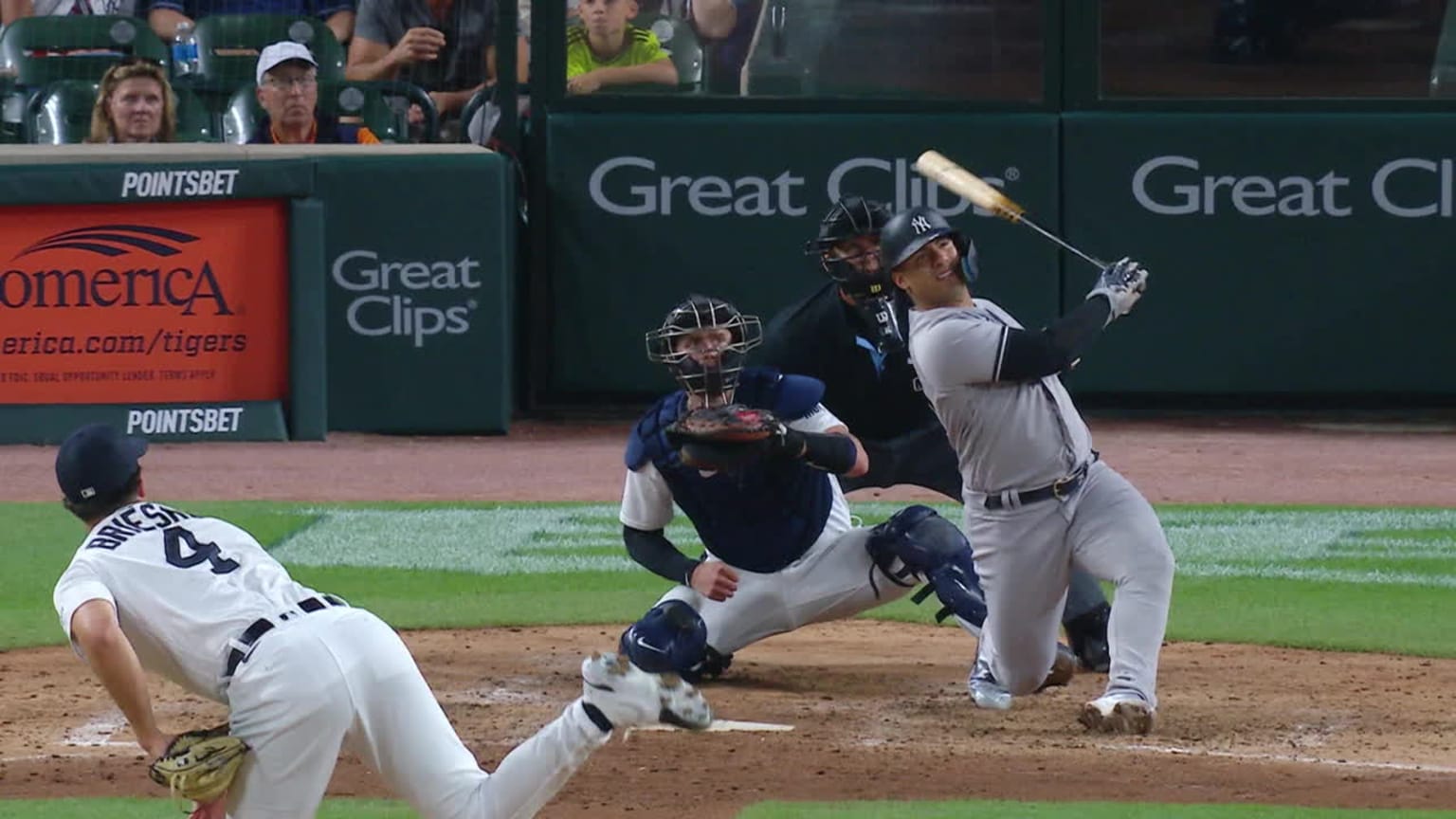 Gleyber Torres pega HR solitario en la 7ma | 28/08/2023 | Los Yankees de Nueva York