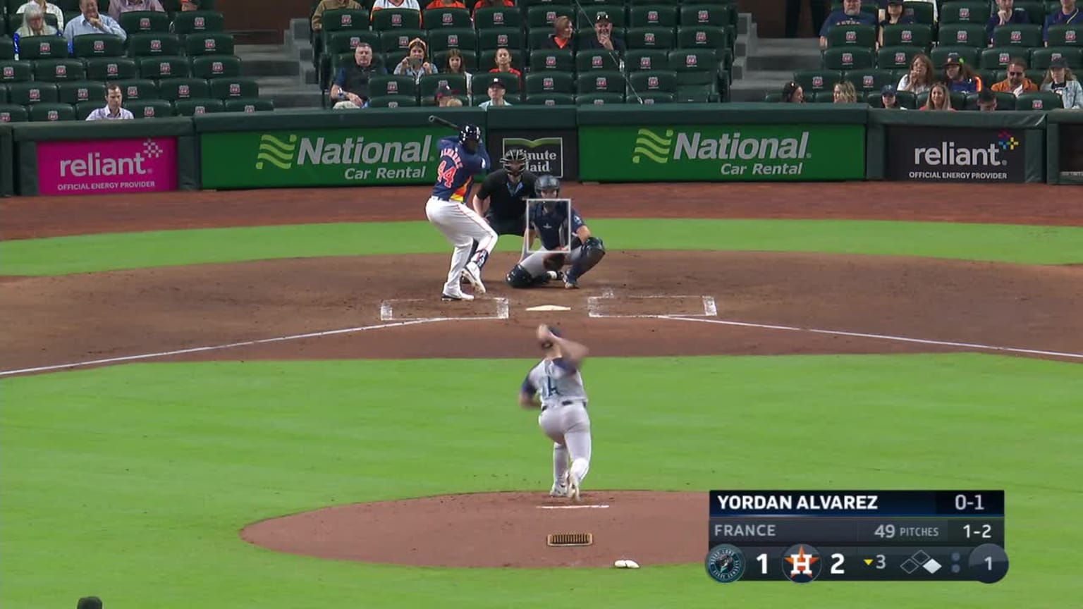 Yordan Álvarez conecta un hit en el 3ro | 26/03/2024 | Los Astros de ...