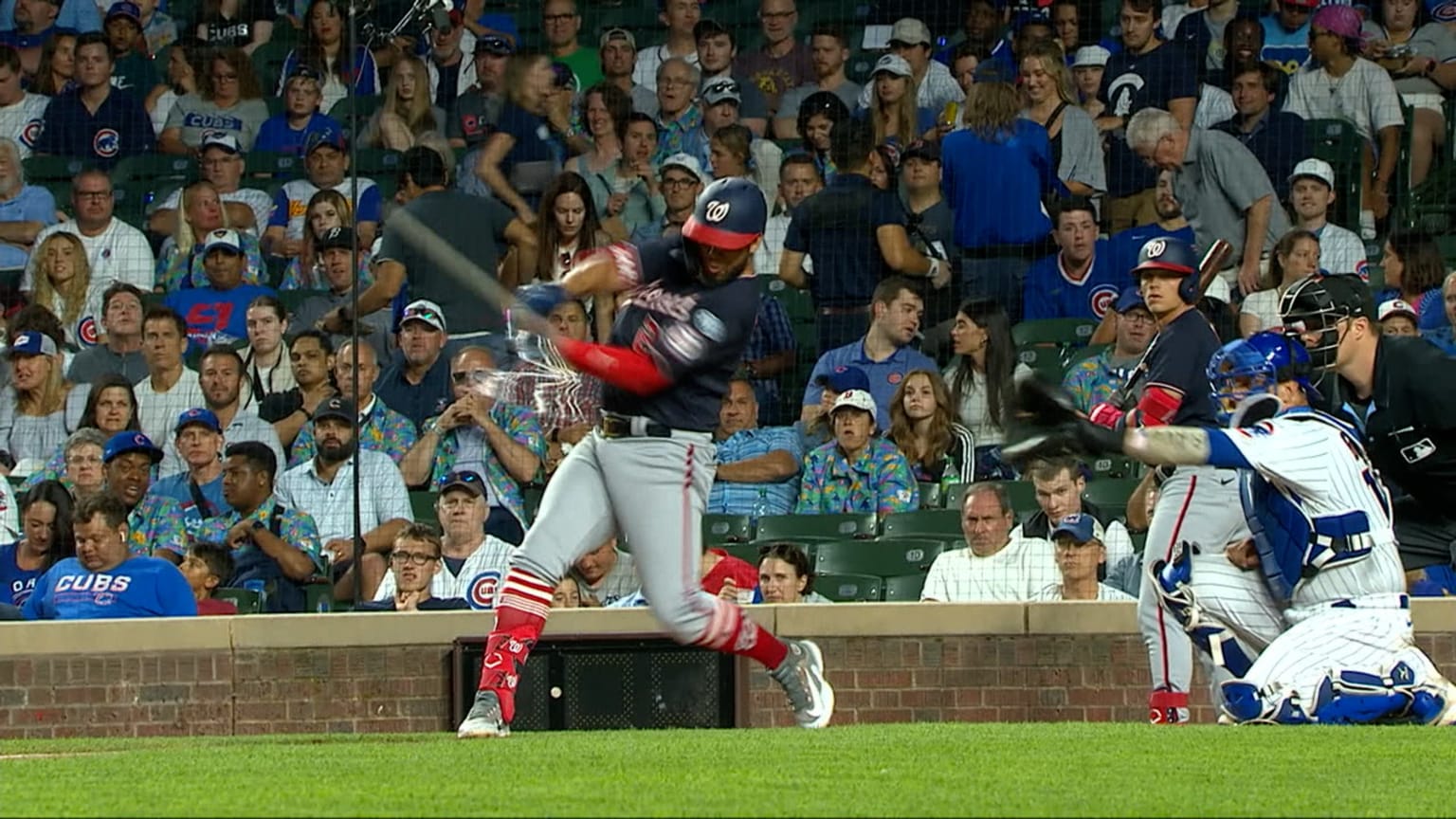 Luis García lifts a sacrifice fly in the 6th inning | 07/17/2023 ...