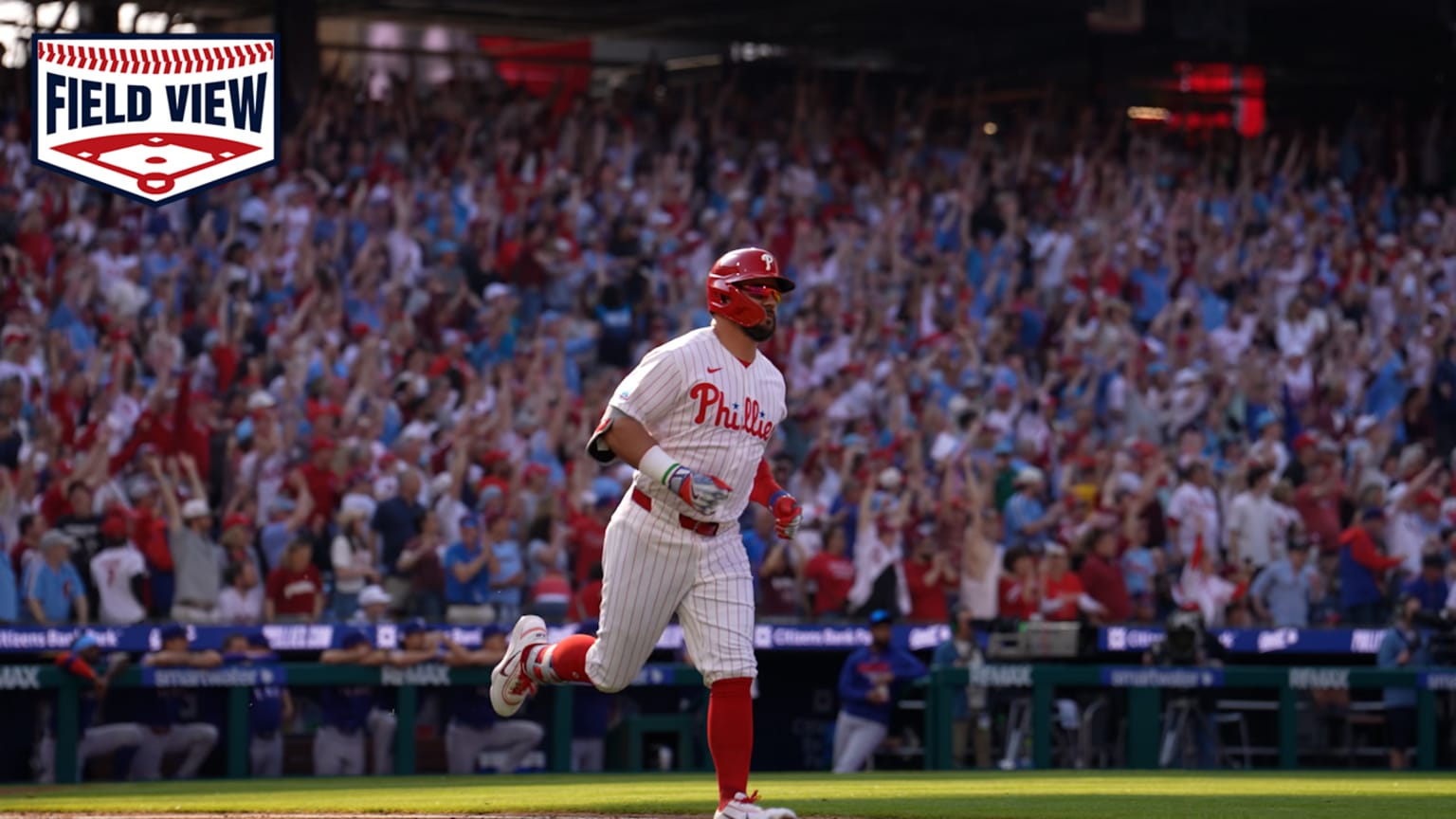 Field View: Primer HR de Kyle Schwarber | 26/03/2026 | Los Phillies de ...