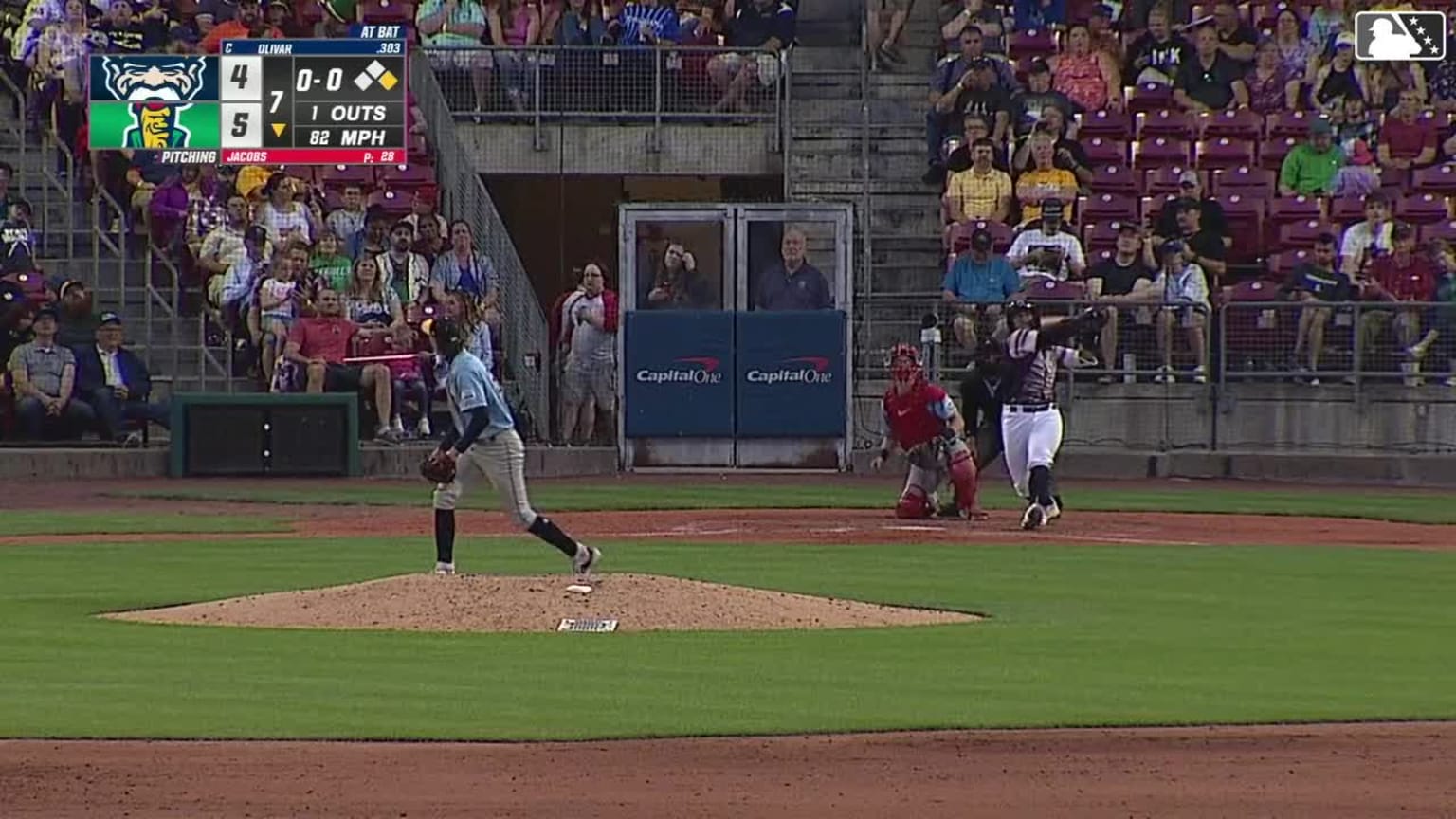 Ricardo Oliver's second home run of the game | 06/01/2024 | New York Mets