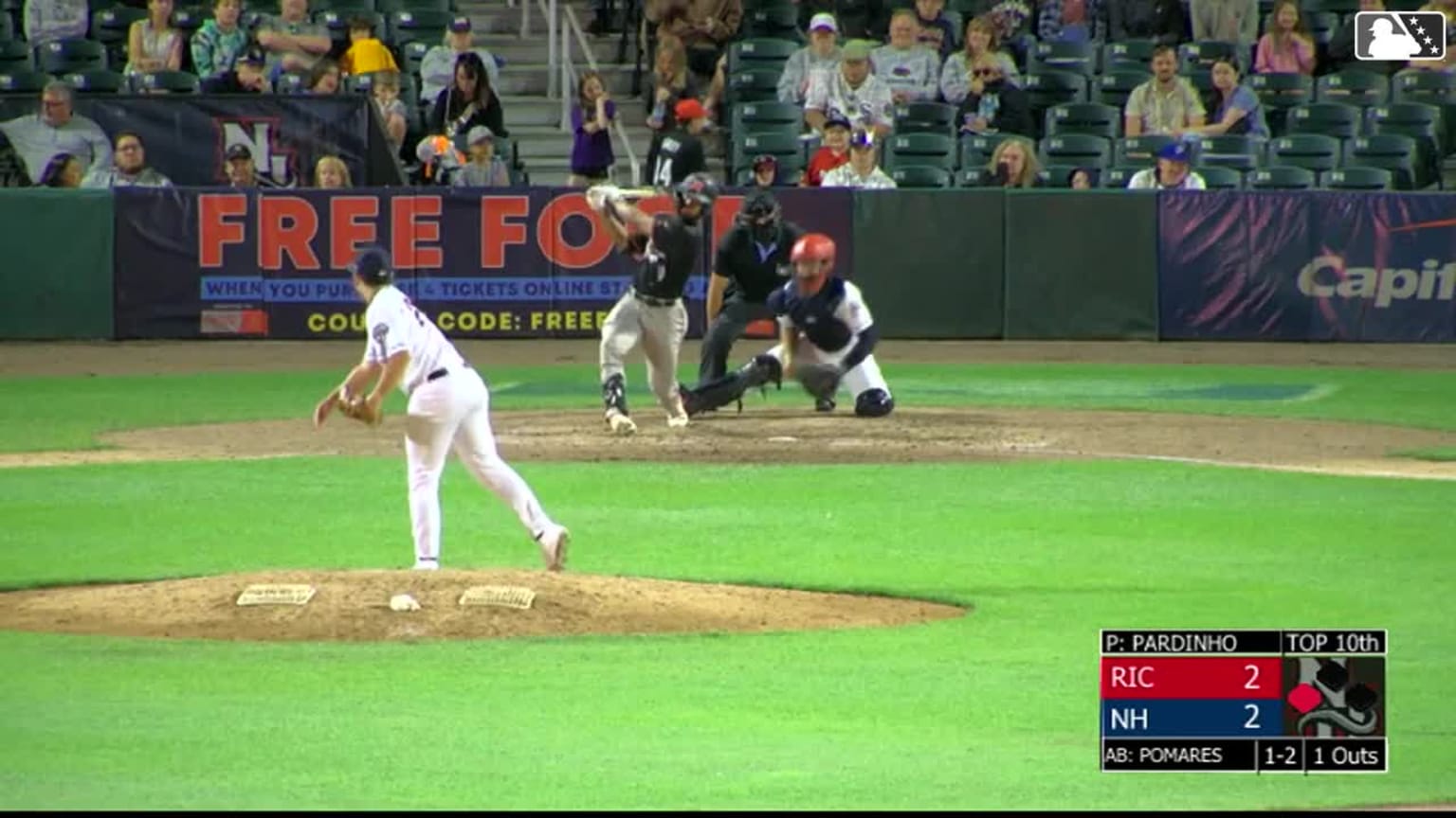 Eric Pardinho's fourth and final strikeout | 06/16/2024 | MLB.com