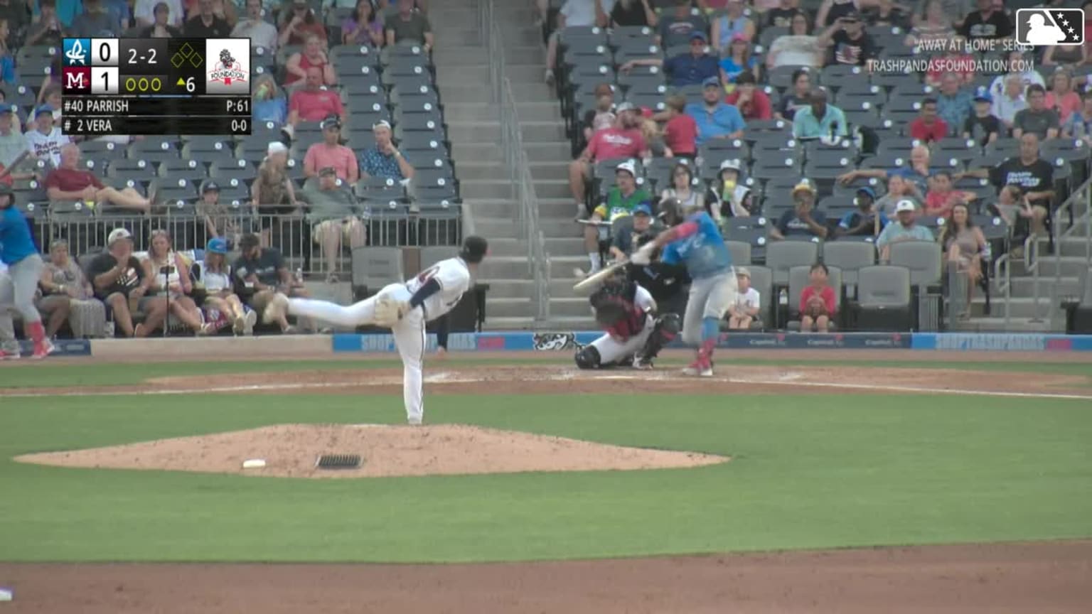 Drew Parrish's sixth strikeout of the game | 06/15/2024 | Atlanta Braves