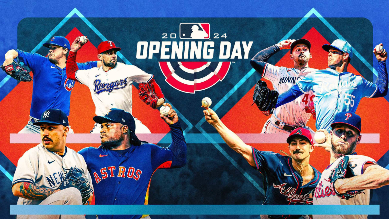 Opening Day starters for every MLB team | 03/18/2024 | MLB.com