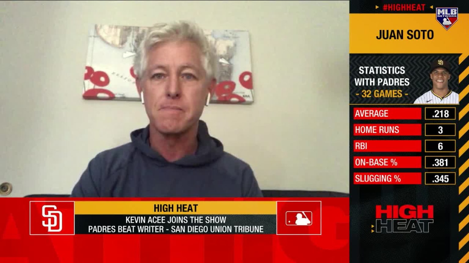 Kevin Acee on Soto's struggles, Machado, more | 09/13/2022 | San Diego ...