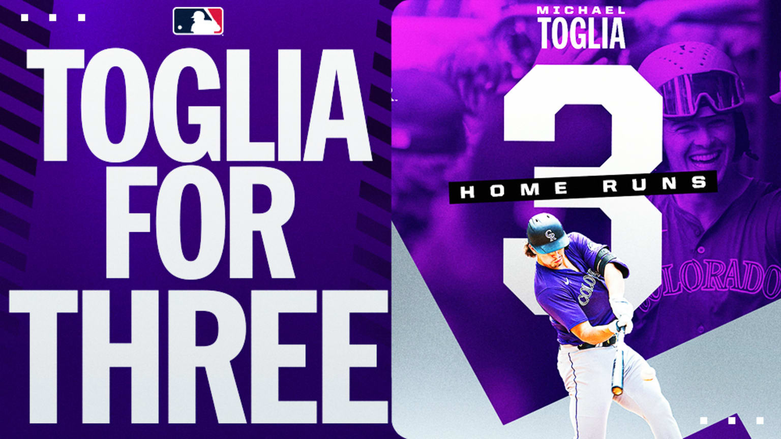Michael Toglia's three-homer game | 07/14/2024 | Colorado Rockies